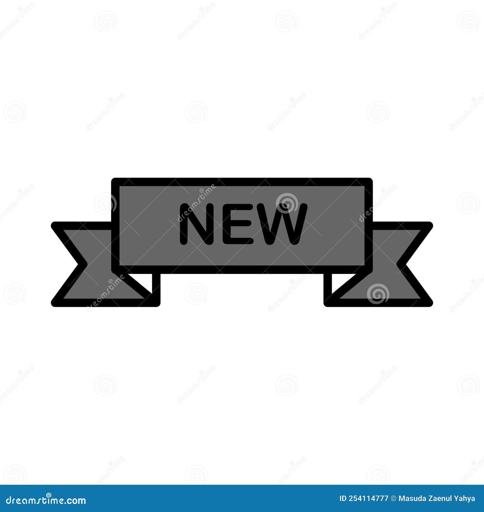Illustration Vector Graphic of New Label Icon Stock Vector ...