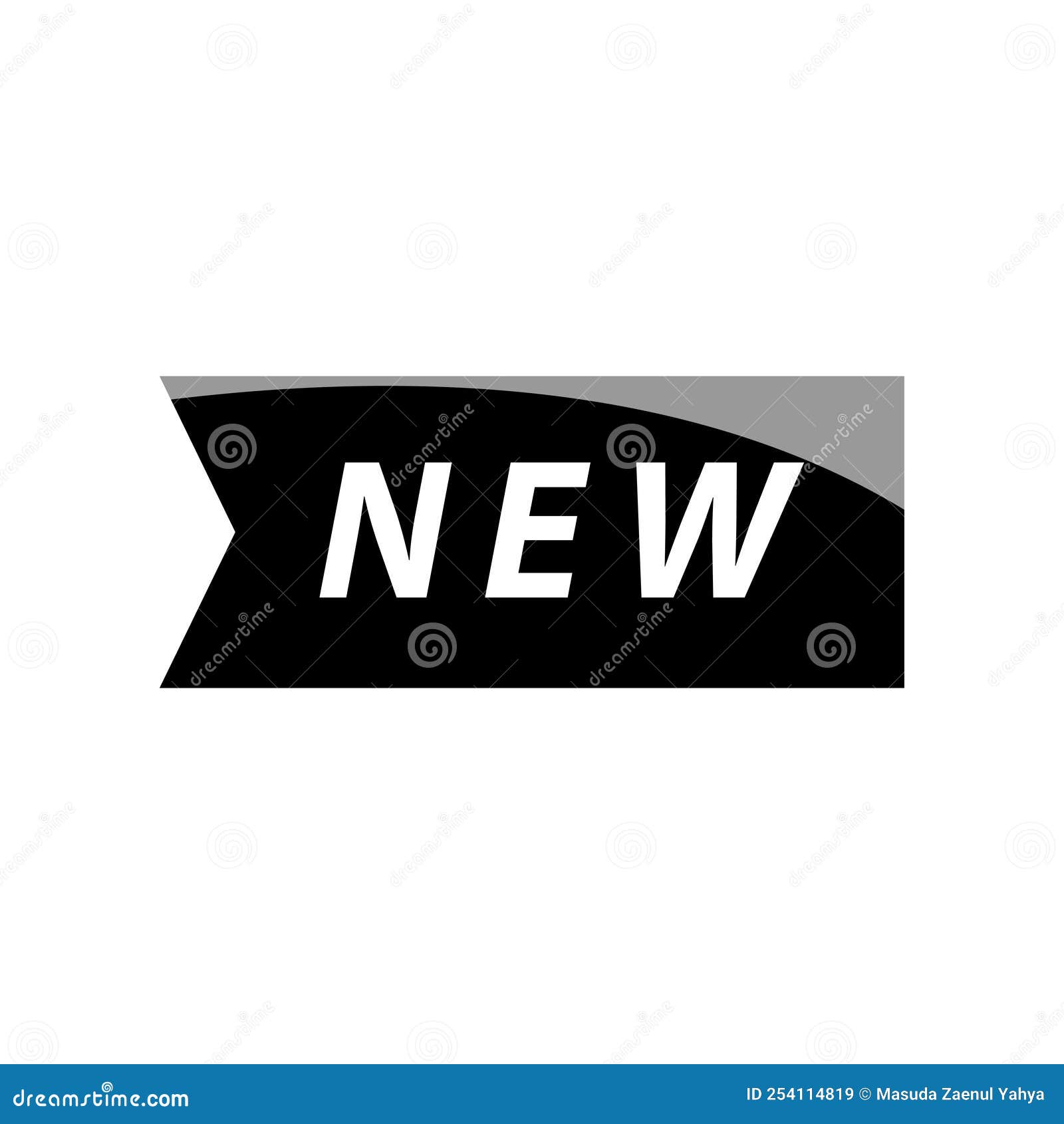 Illustration Vector Graphic of New Label Icon Stock Vector ...