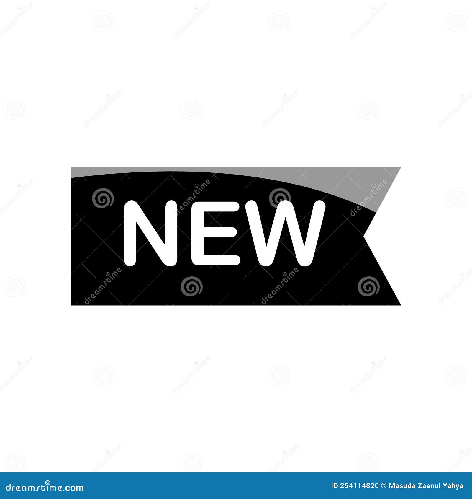 Illustration Vector Graphic of New Label Icon Stock Vector ...