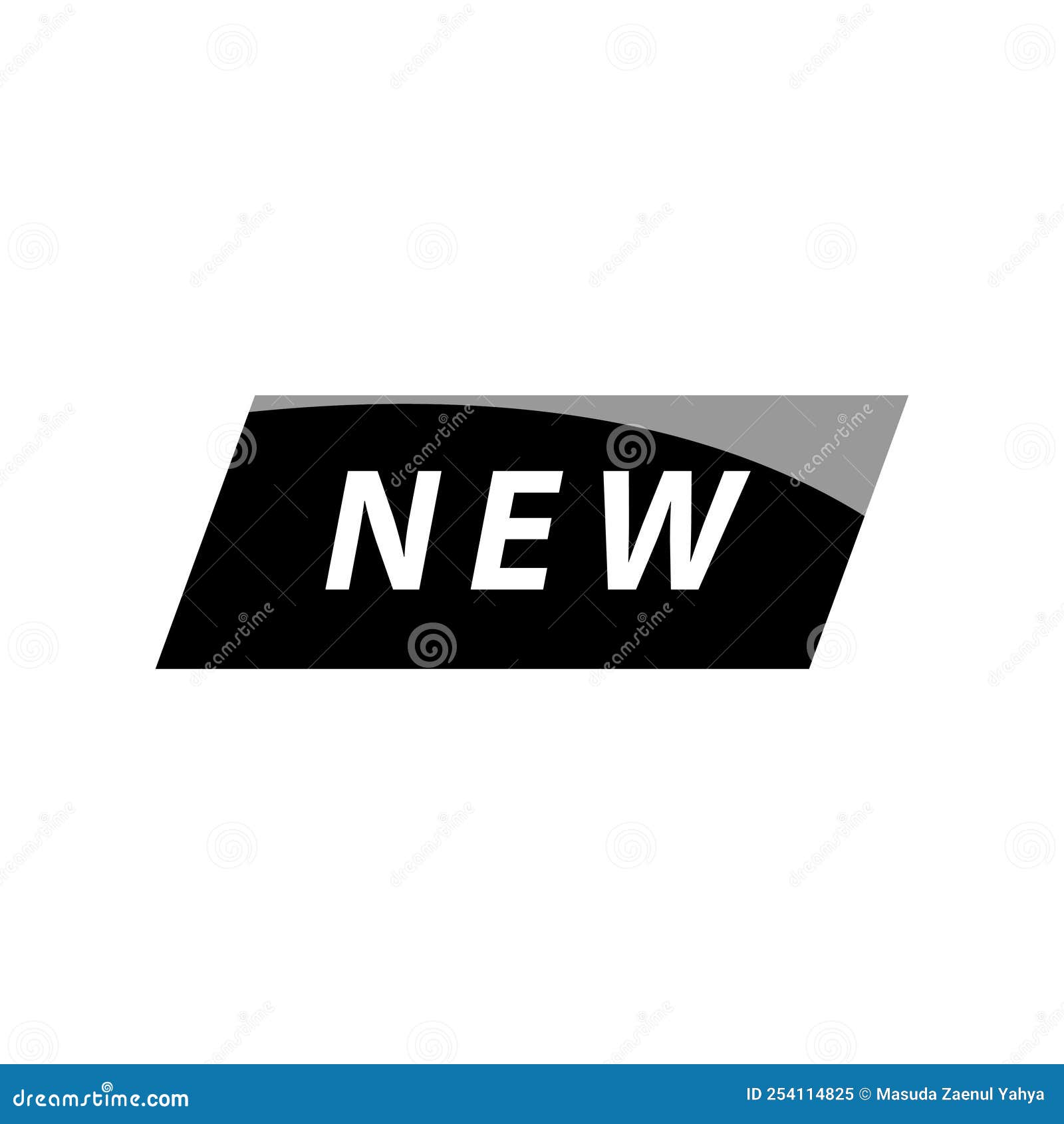 Illustration Vector Graphic of New Label Icon Stock Vector ...