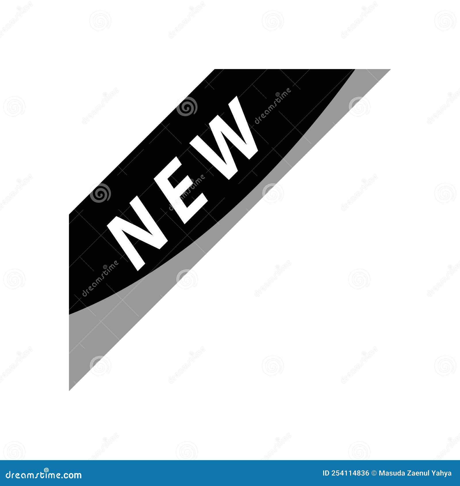 Illustration Vector Graphic of New Label Icon Stock Vector ...