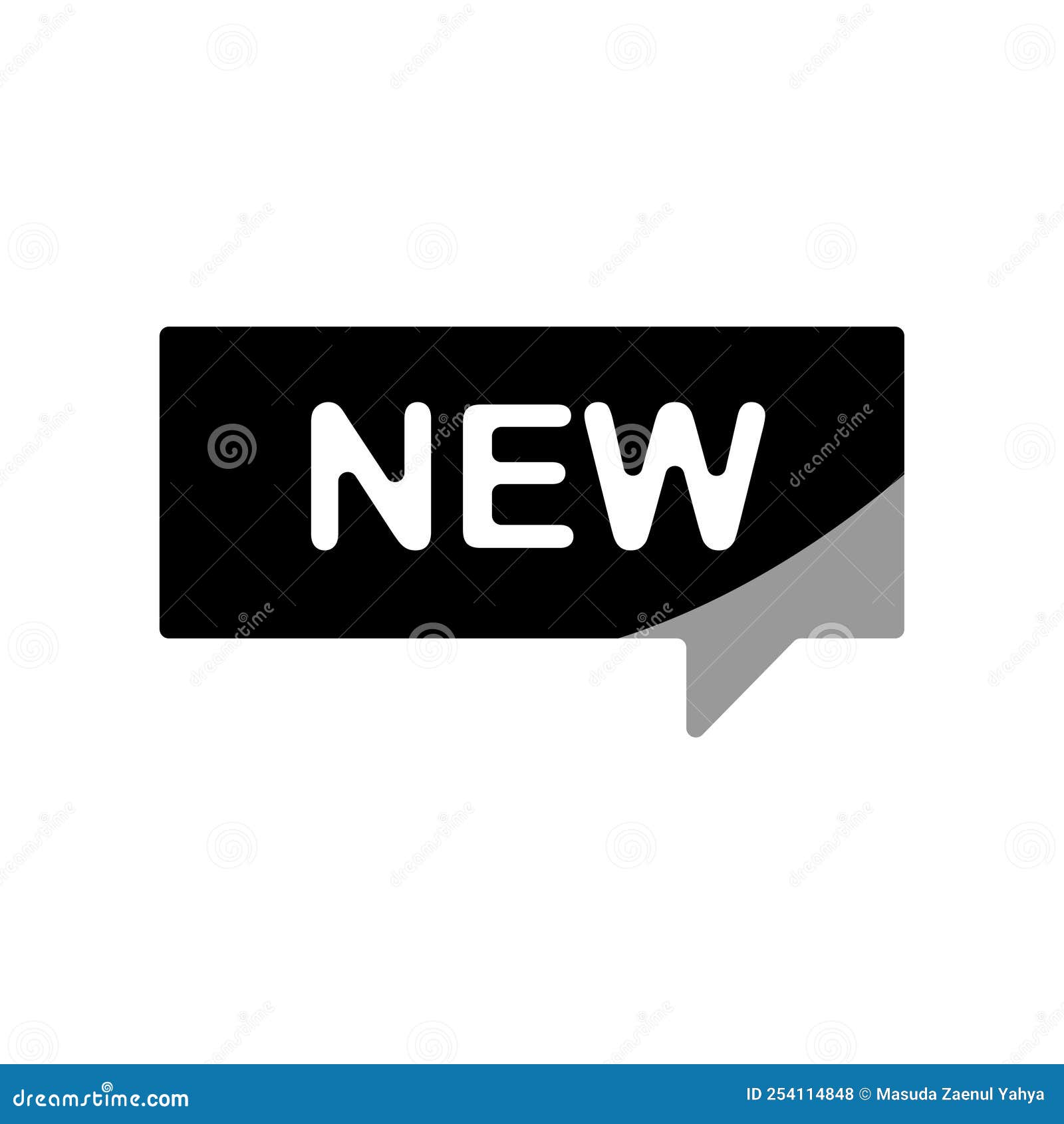 Illustration Vector Graphic of New Label Icon Stock Vector ...