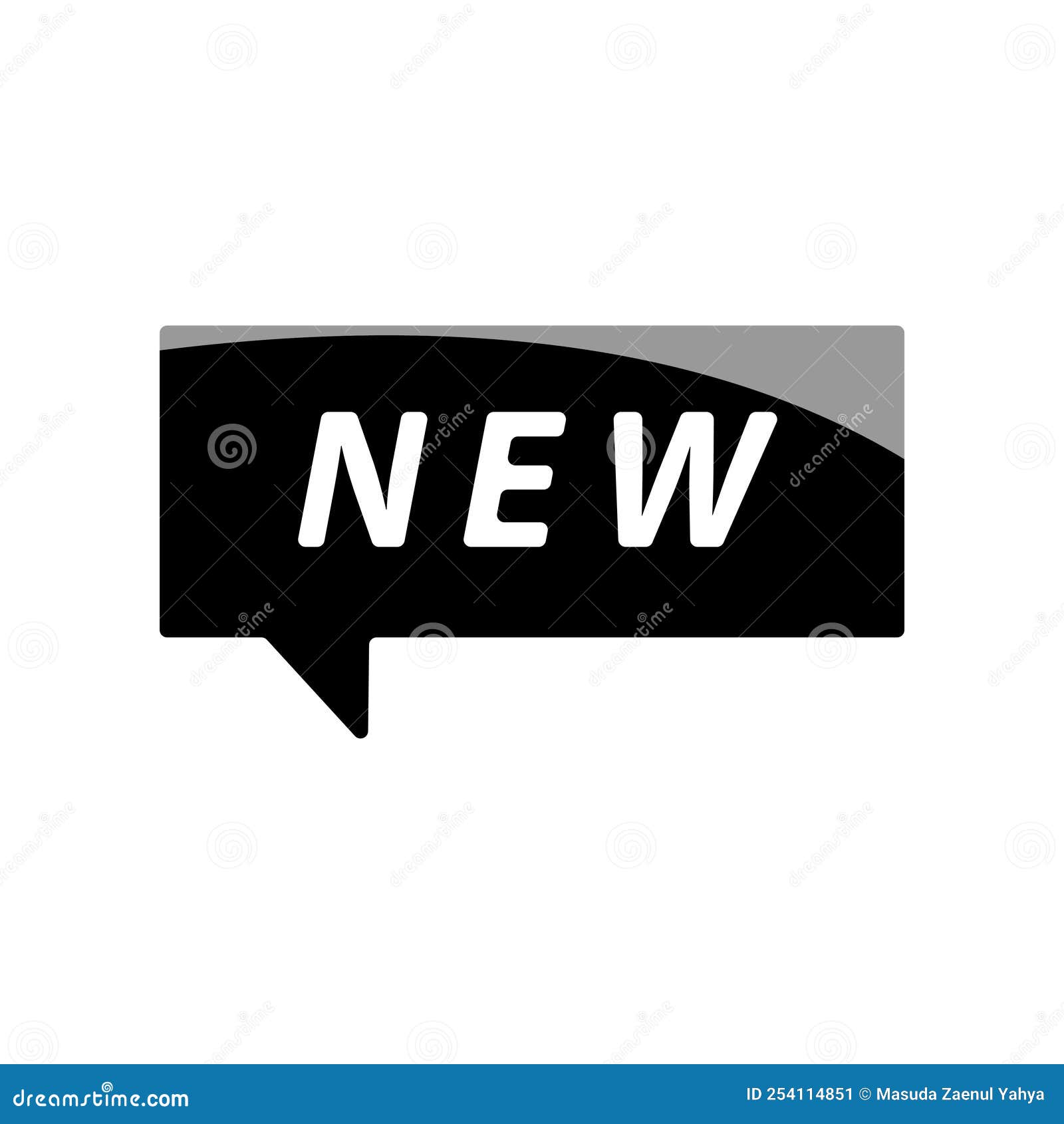 Illustration Vector Graphic of New Label Icon Stock Vector ...