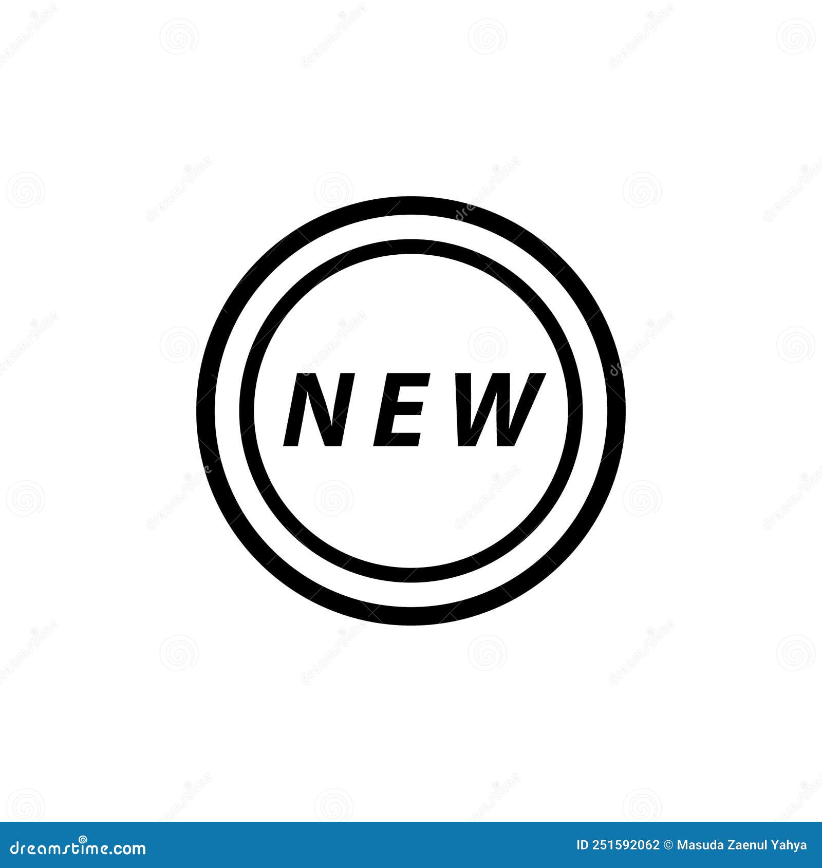 Illustration Vector Graphic of New Label Icon Stock Vector ...