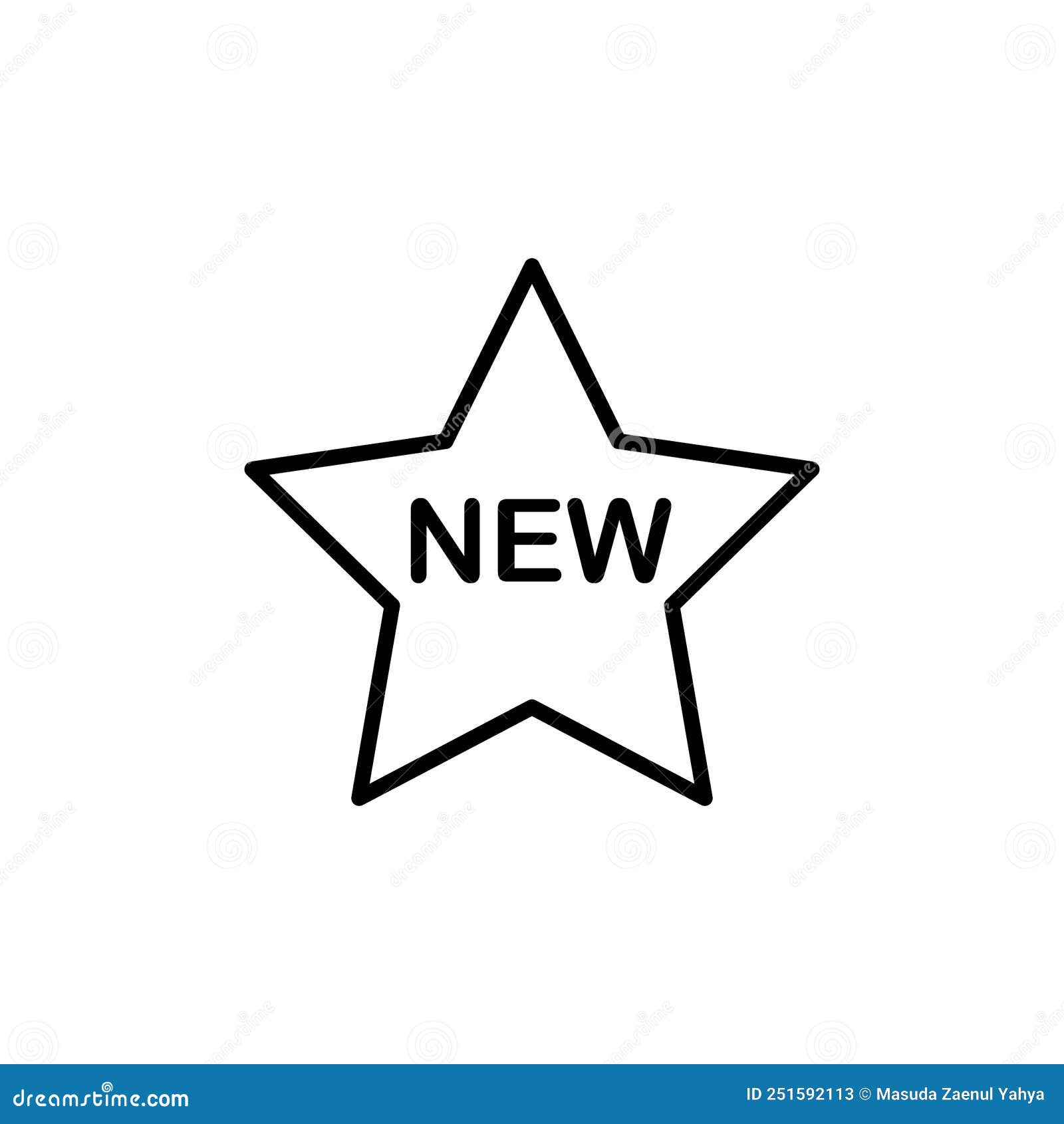 Illustration Vector Graphic of New Label Icon Stock Vector ...