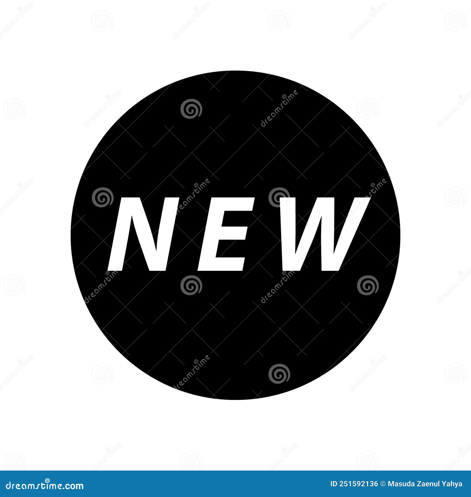 Illustration Vector Graphic of New Label Icon Stock Vector ...