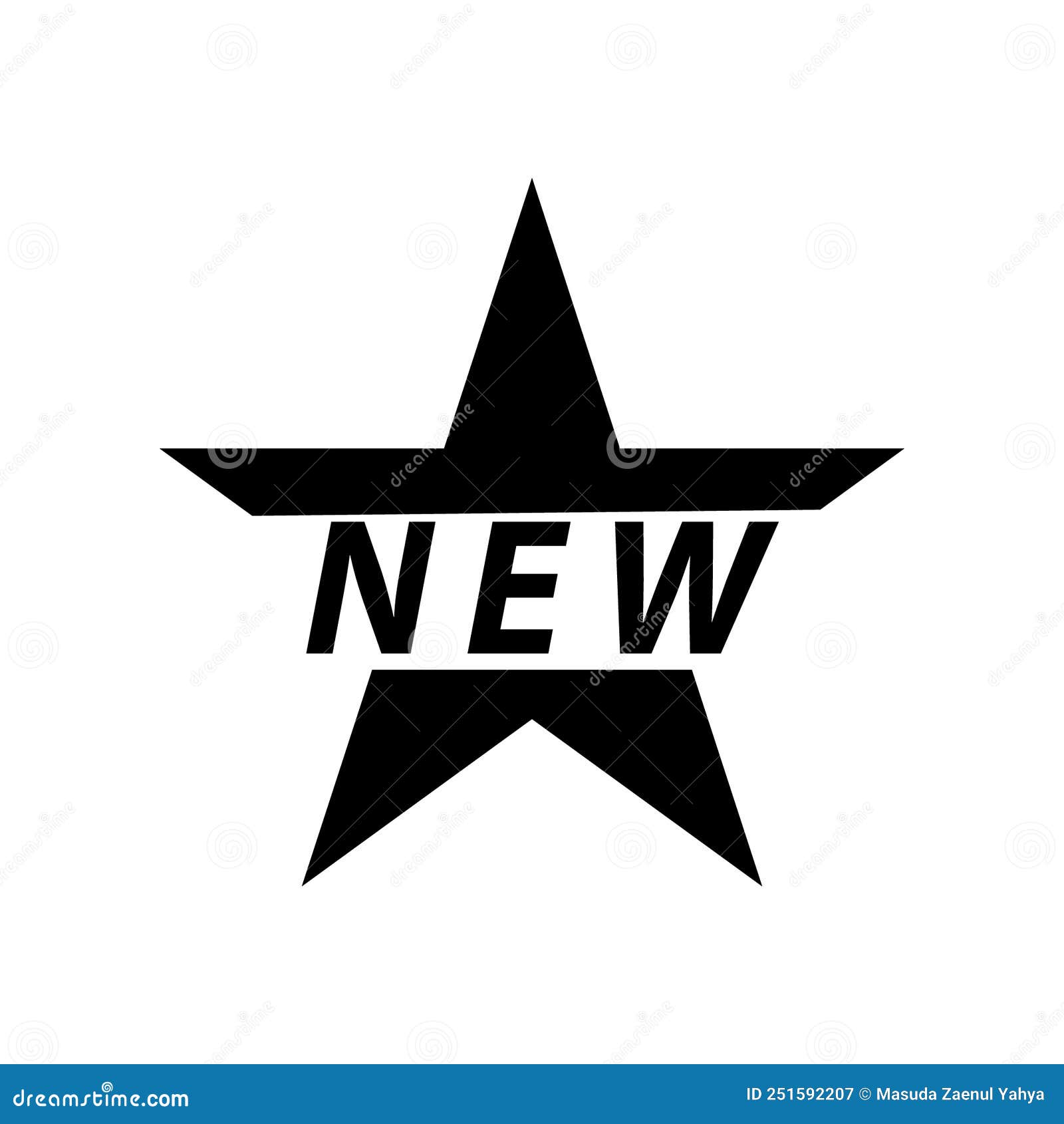 Illustration Vector Graphic of New Label Icon Stock Vector ...