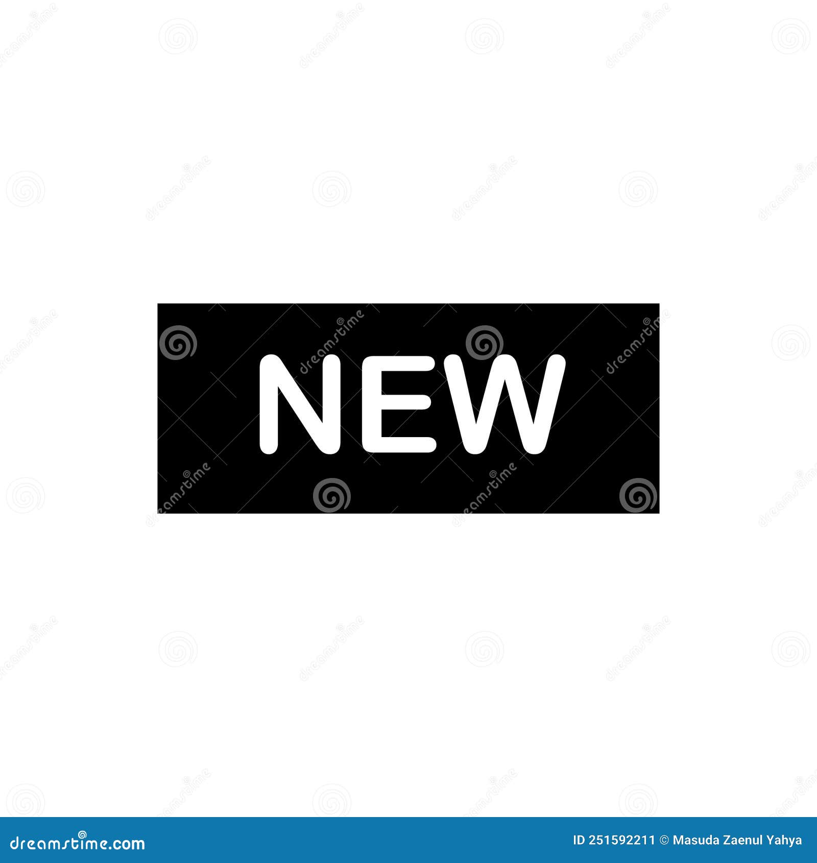 Illustration Vector Graphic of New Label Icon Stock Vector ...