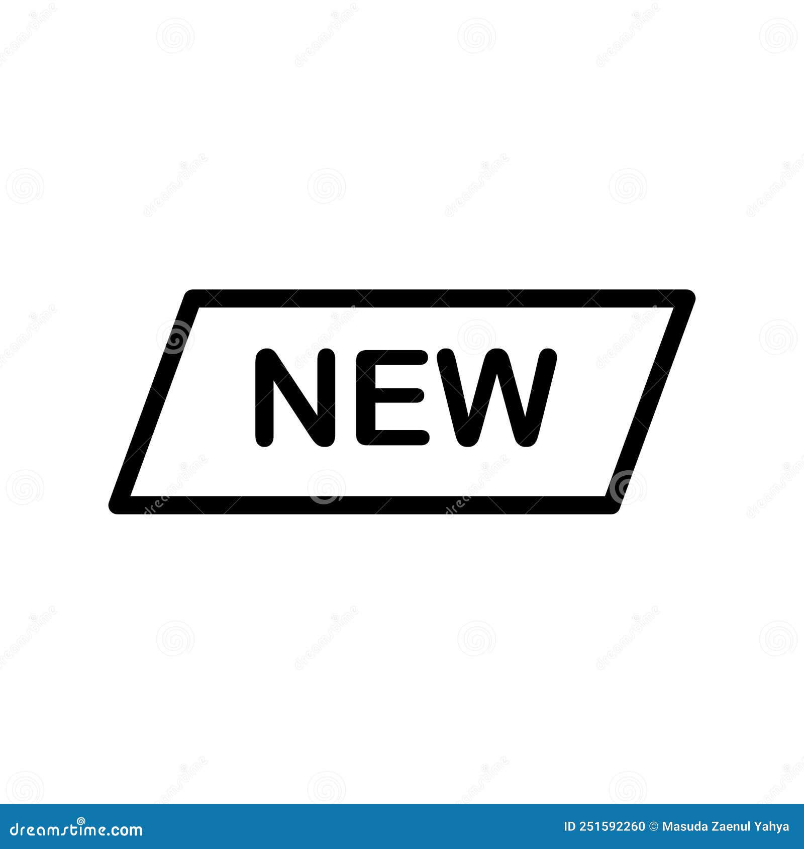 Illustration Vector Graphic of New Label Icon Stock Vector ...