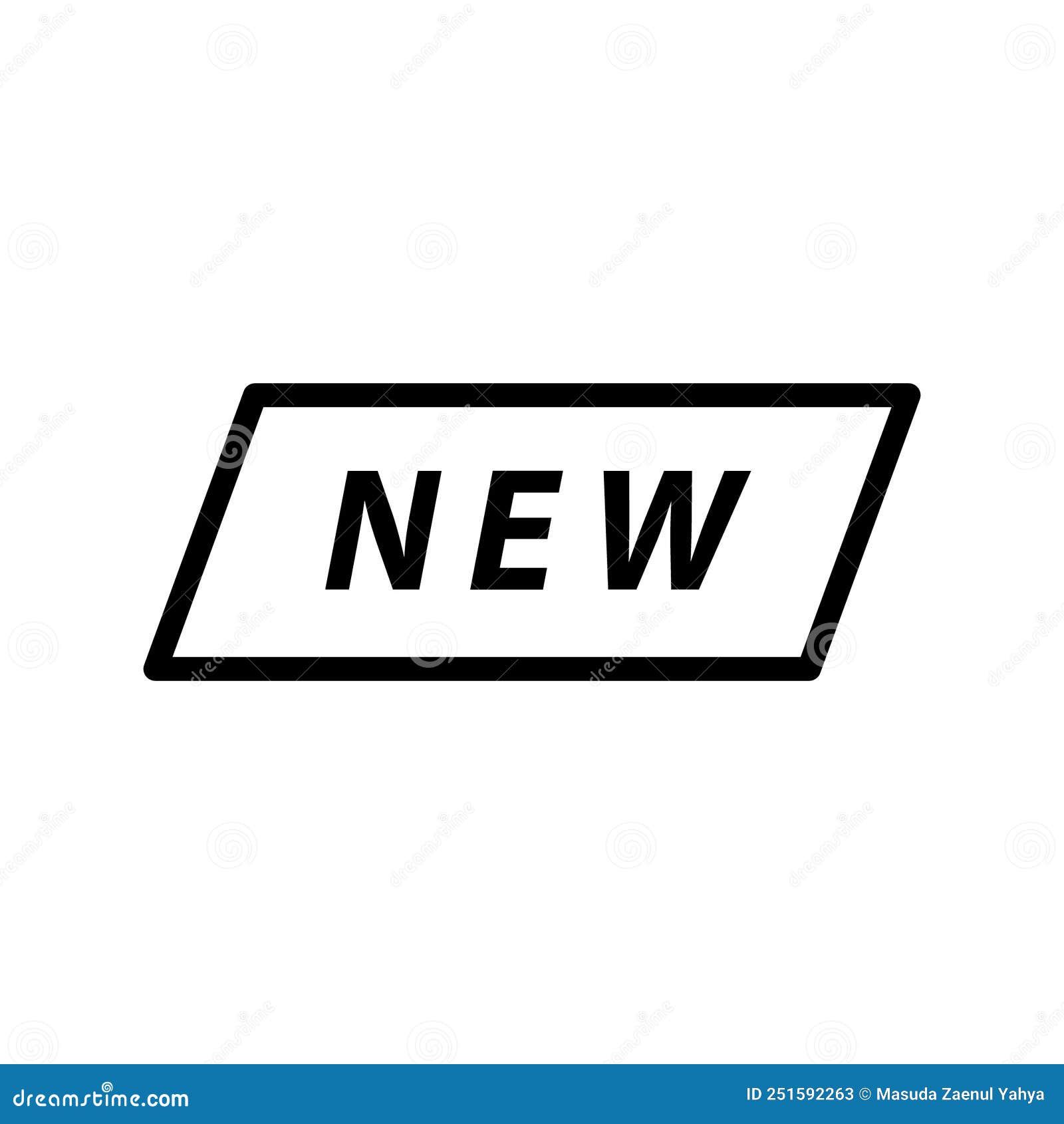 Illustration Vector Graphic of New Label Icon Stock Vector ...