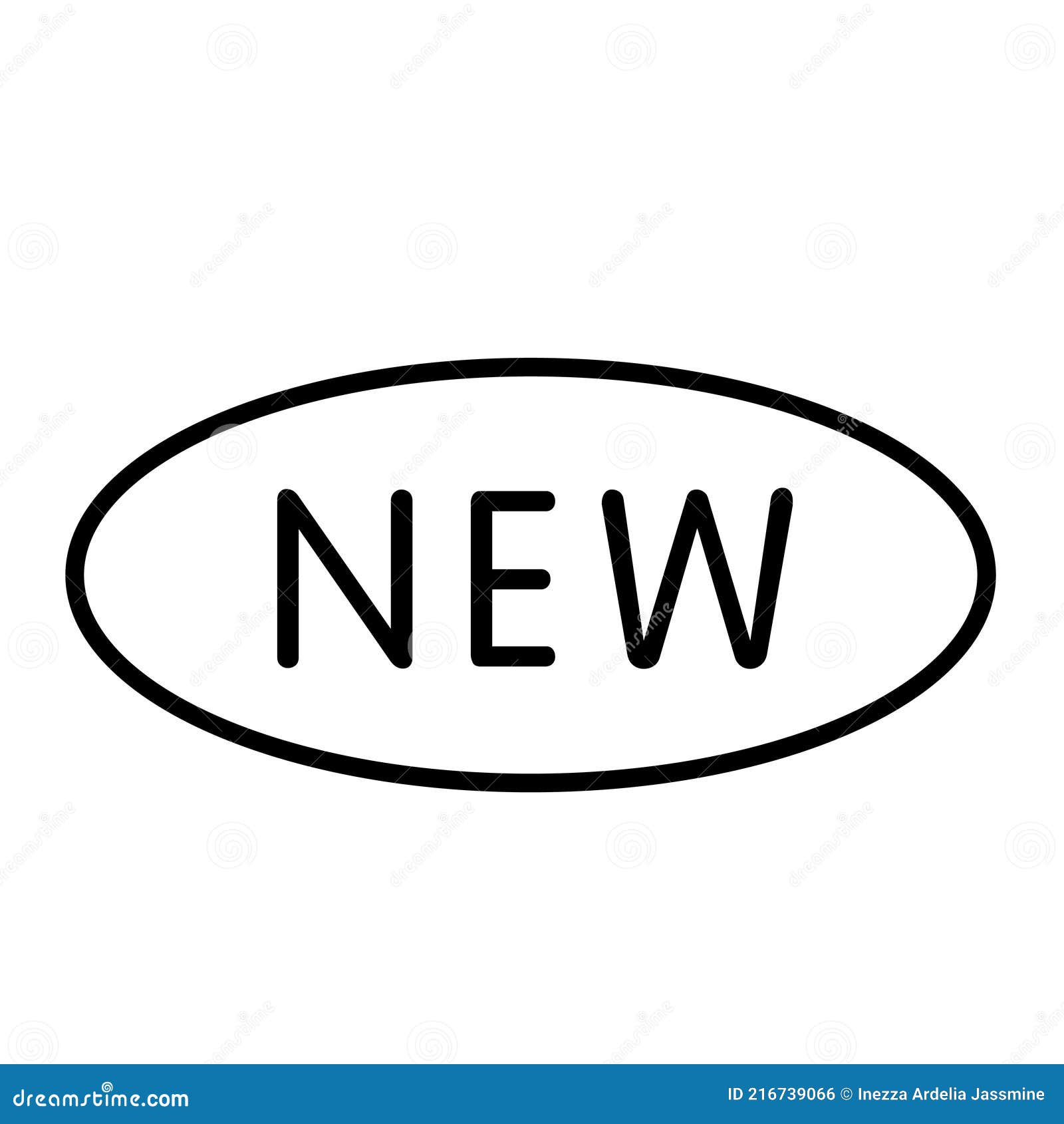 New Label Icon Vector Design Stock Vector - Illustration of pictogram ...