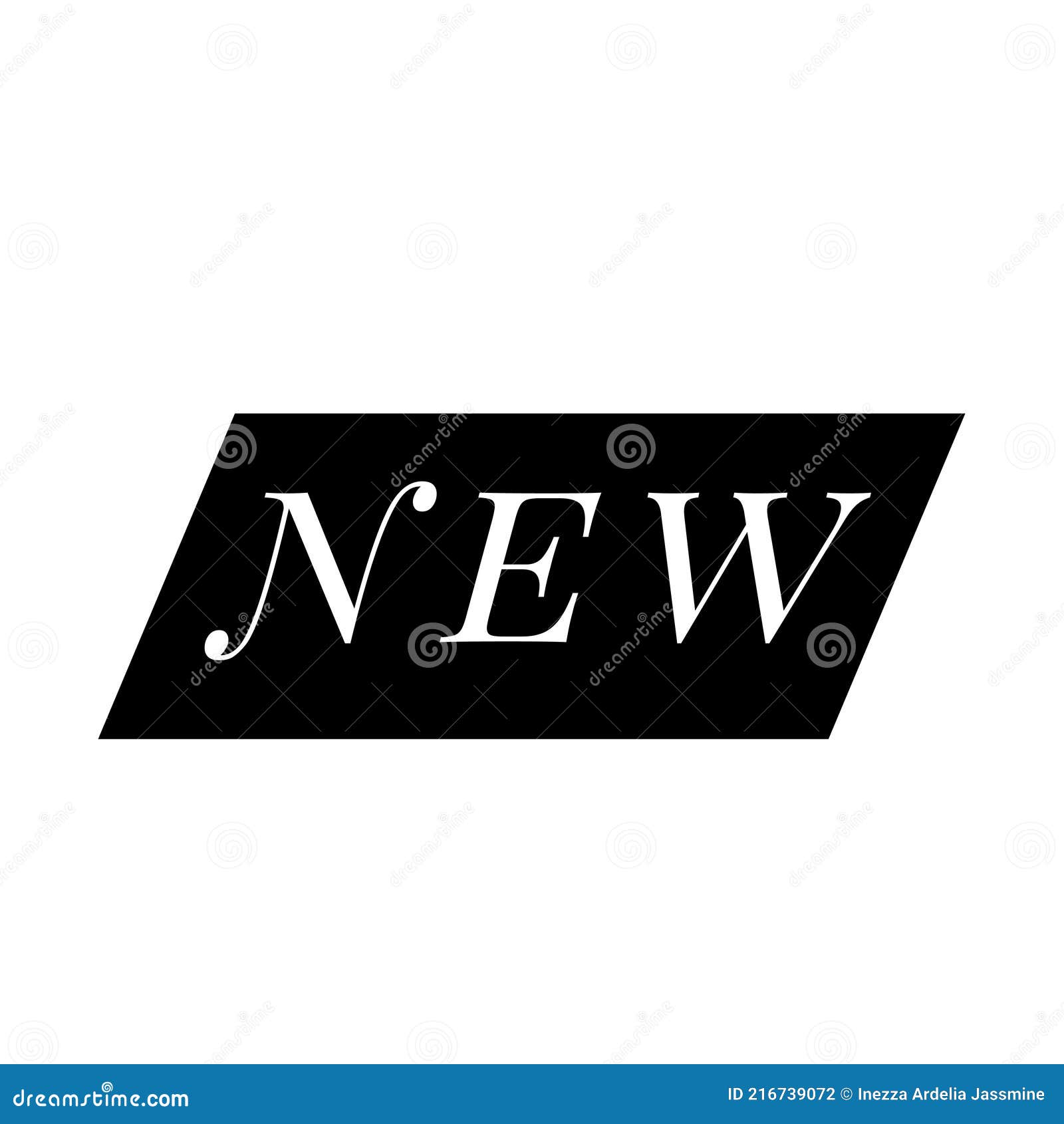 New Label Icon Vector Design Stock Vector - Illustration of ...