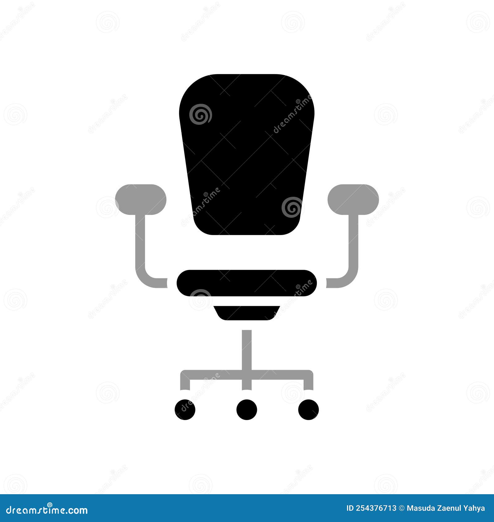 Illustration Vector Graphic of Office Chair Icon Stock Vector ...