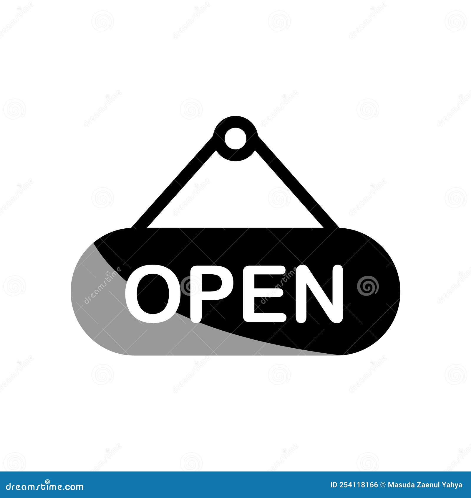 Illustration Vector Graphic of Open Tag Icon Stock Vector ...