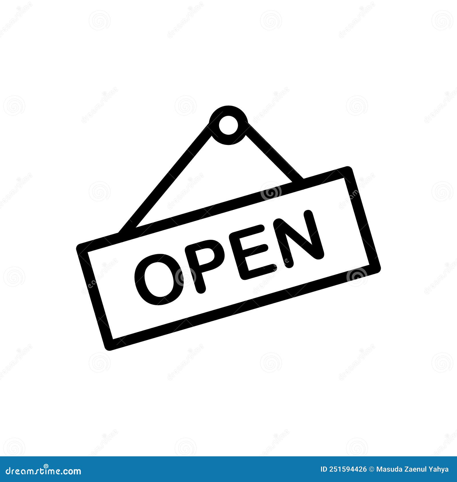 Illustration Vector Graphic of Open Tag Icon Design Stock Vector ...