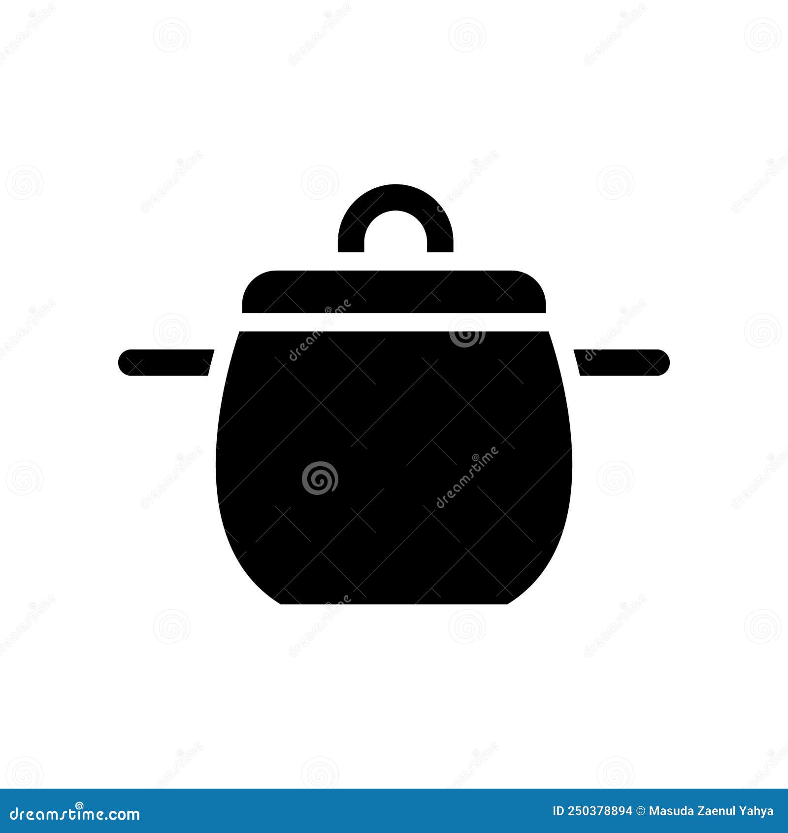 Pan icon template stock vector. Illustration of concept - 250378894