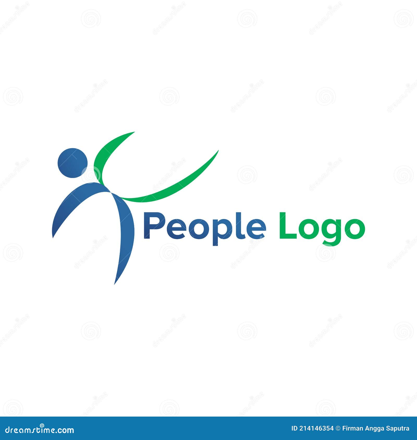 Illustration Vector Graphic of People Logo Stock Vector - Illustration ...