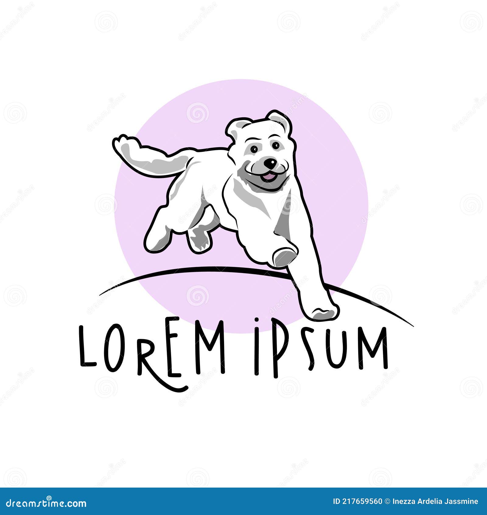 Illustration Vector Graphic of Pet Logo Stock Vector - Illustration of ...