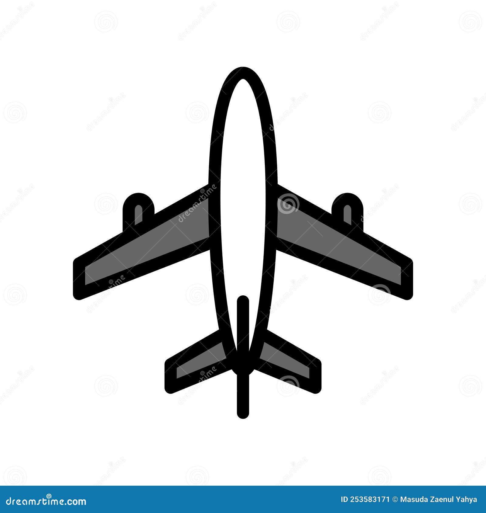 Illustration Vector Graphic of Plane Icon Stock Vector - Illustration ...