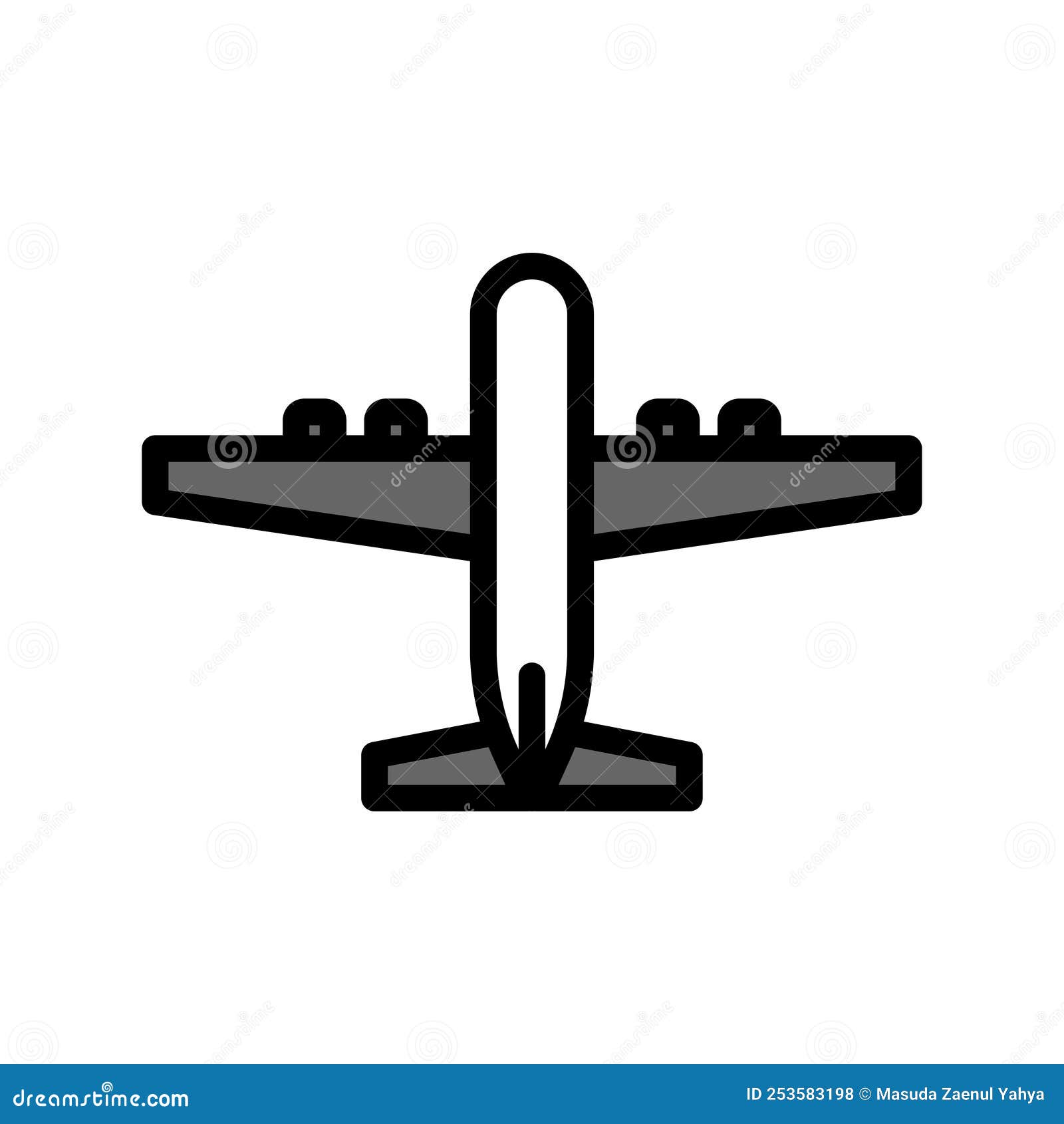 Illustration Vector Graphic of Plane Icon Stock Vector - Illustration ...