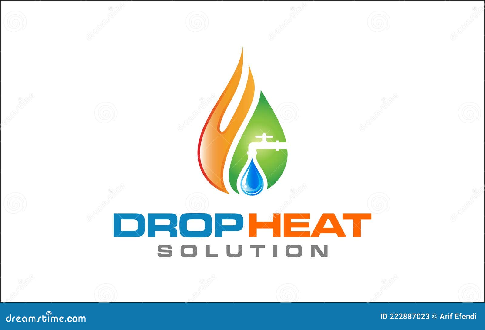 Illustration Graphic Vector of Plumbing and Heating Service Logo Design ...