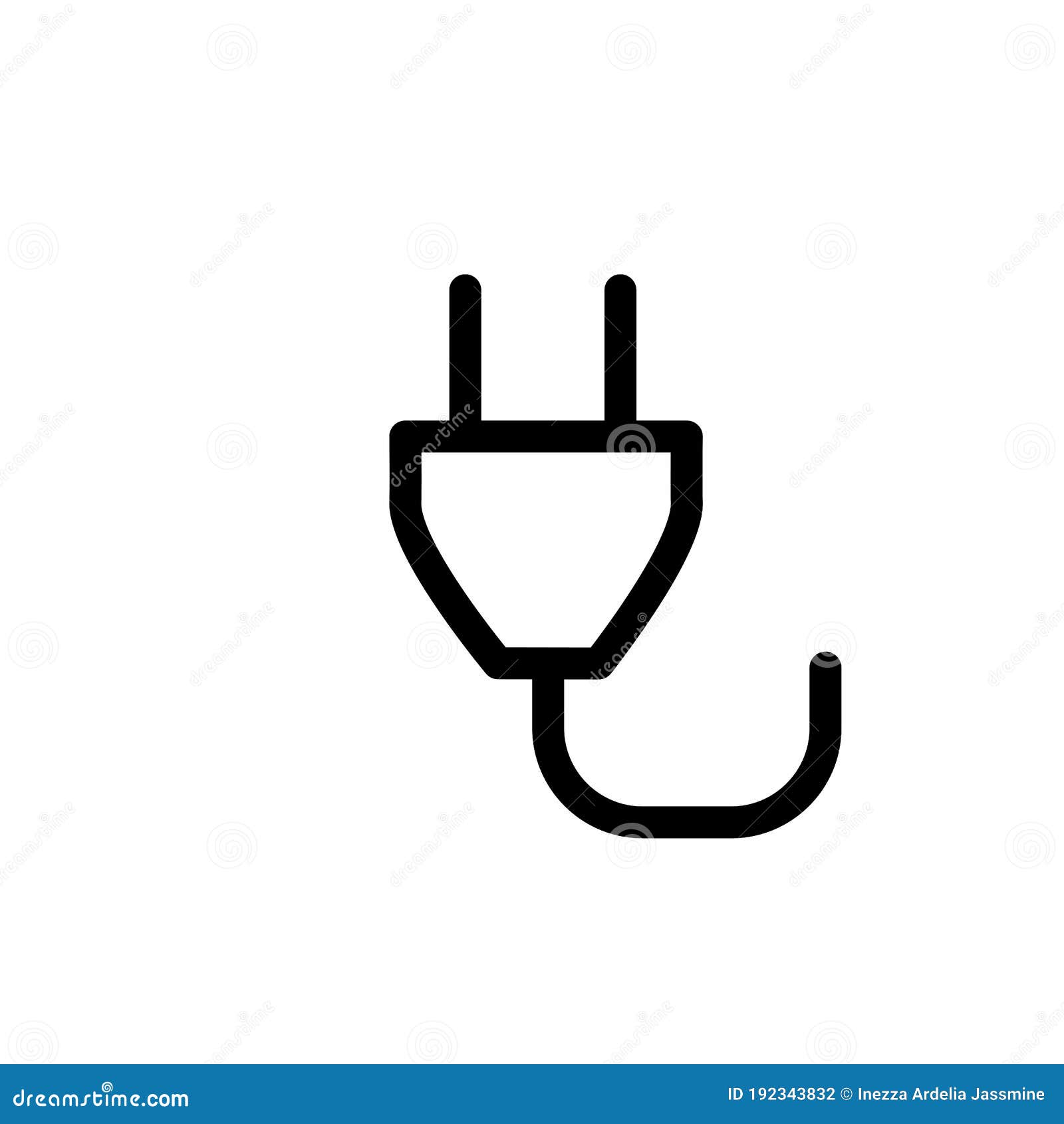 Illustration Vector Graphic of Power Plug Icon Stock Vector ...