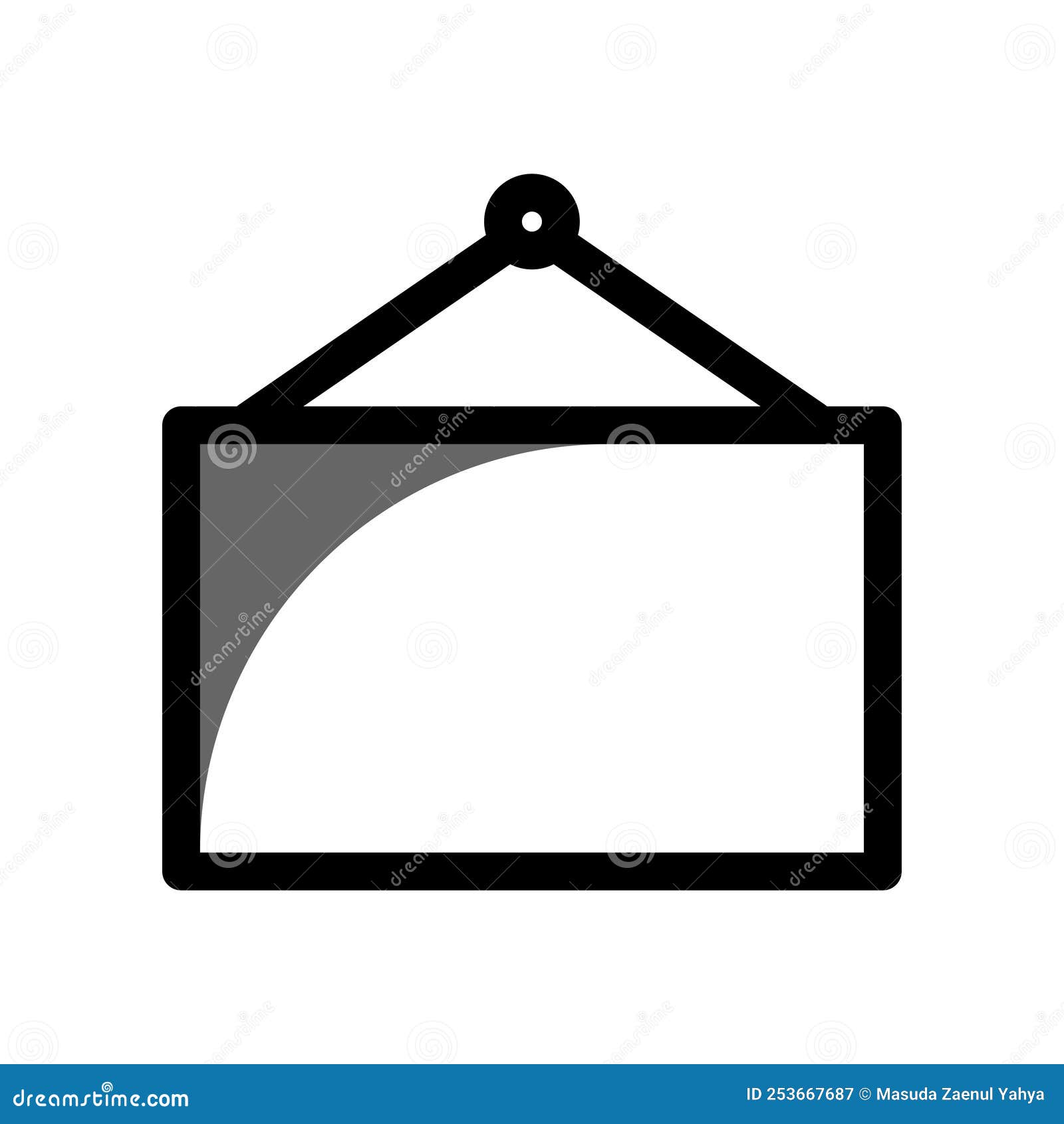 Illustration Vector Graphic of Presentation Board Icon Stock Vector ...