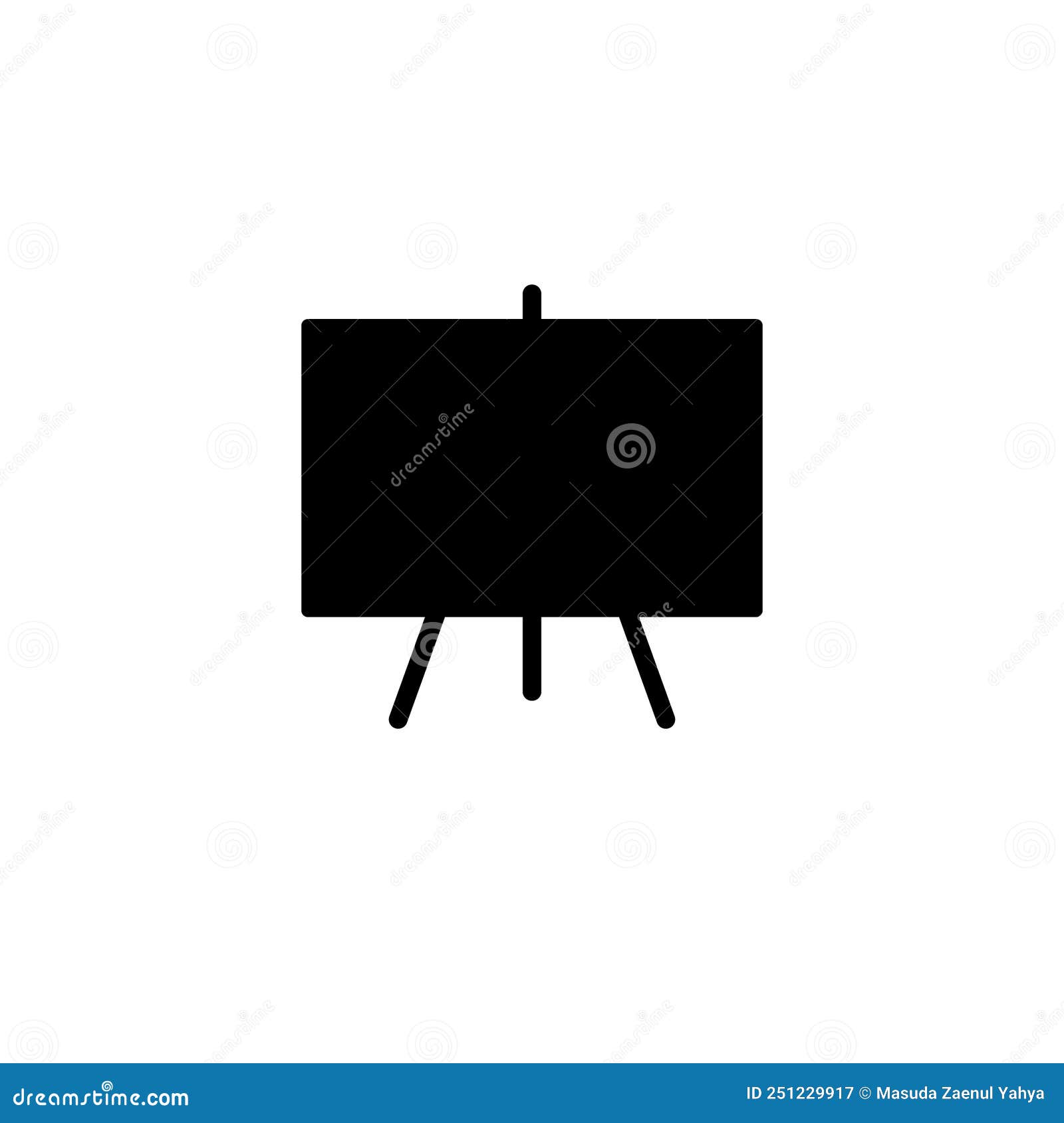 Illustration Vector Graphic of Presentation Board Stock Vector ...