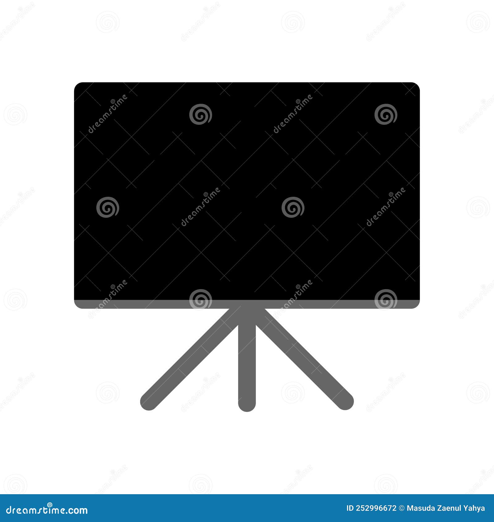 Illustration Vector Graphic of Presentation Board Icon Stock Vector ...