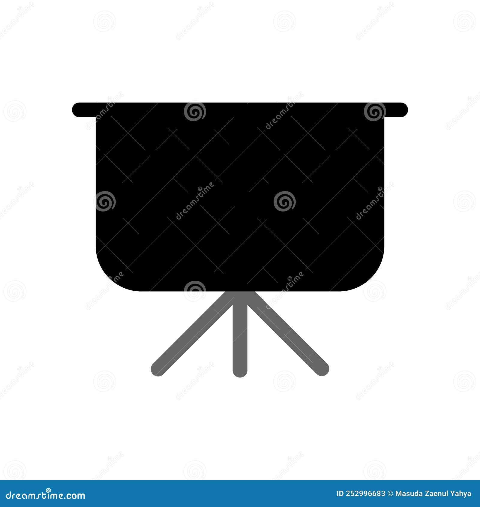Illustration Vector Graphic of Presentation Board Icon Stock Vector ...
