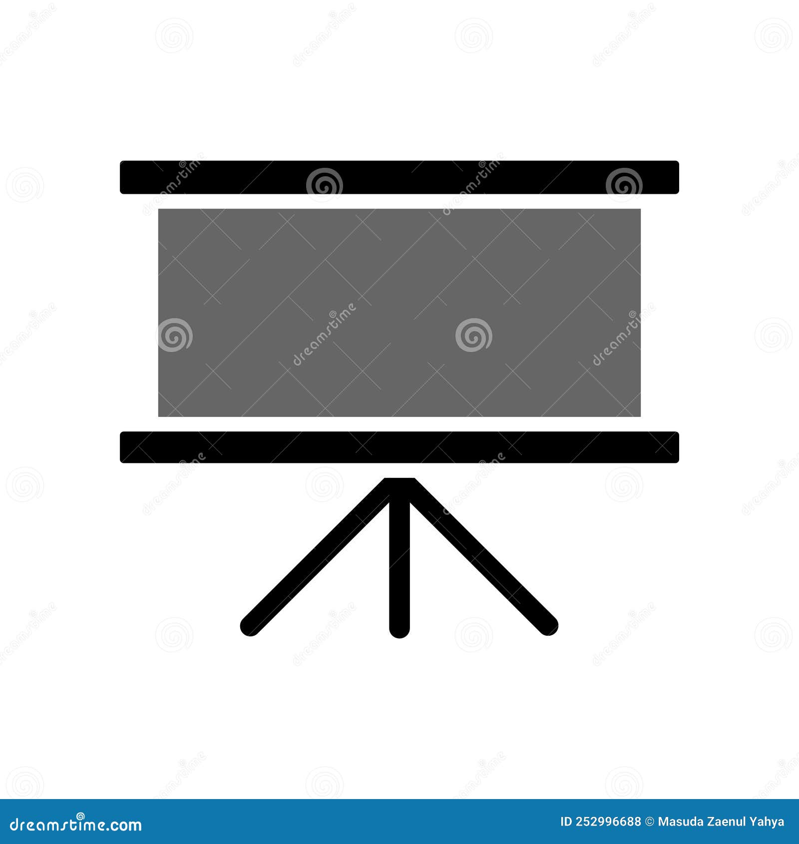 Illustration Vector Graphic of Presentation Board Icon Stock Vector ...