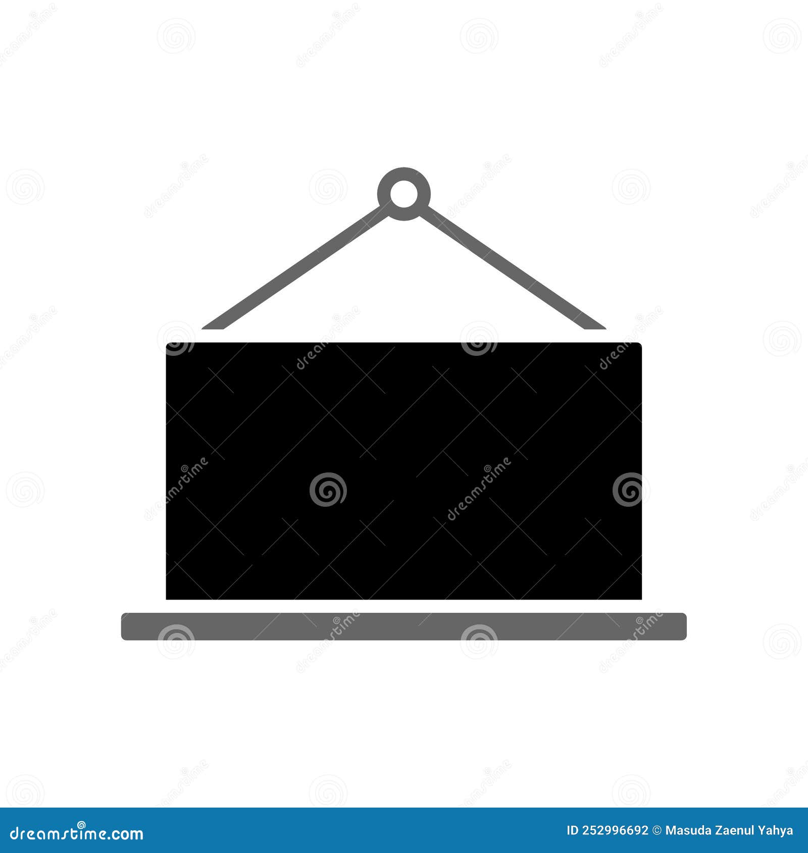 Illustration Vector Graphic of Presentation Board Icon Stock Vector ...