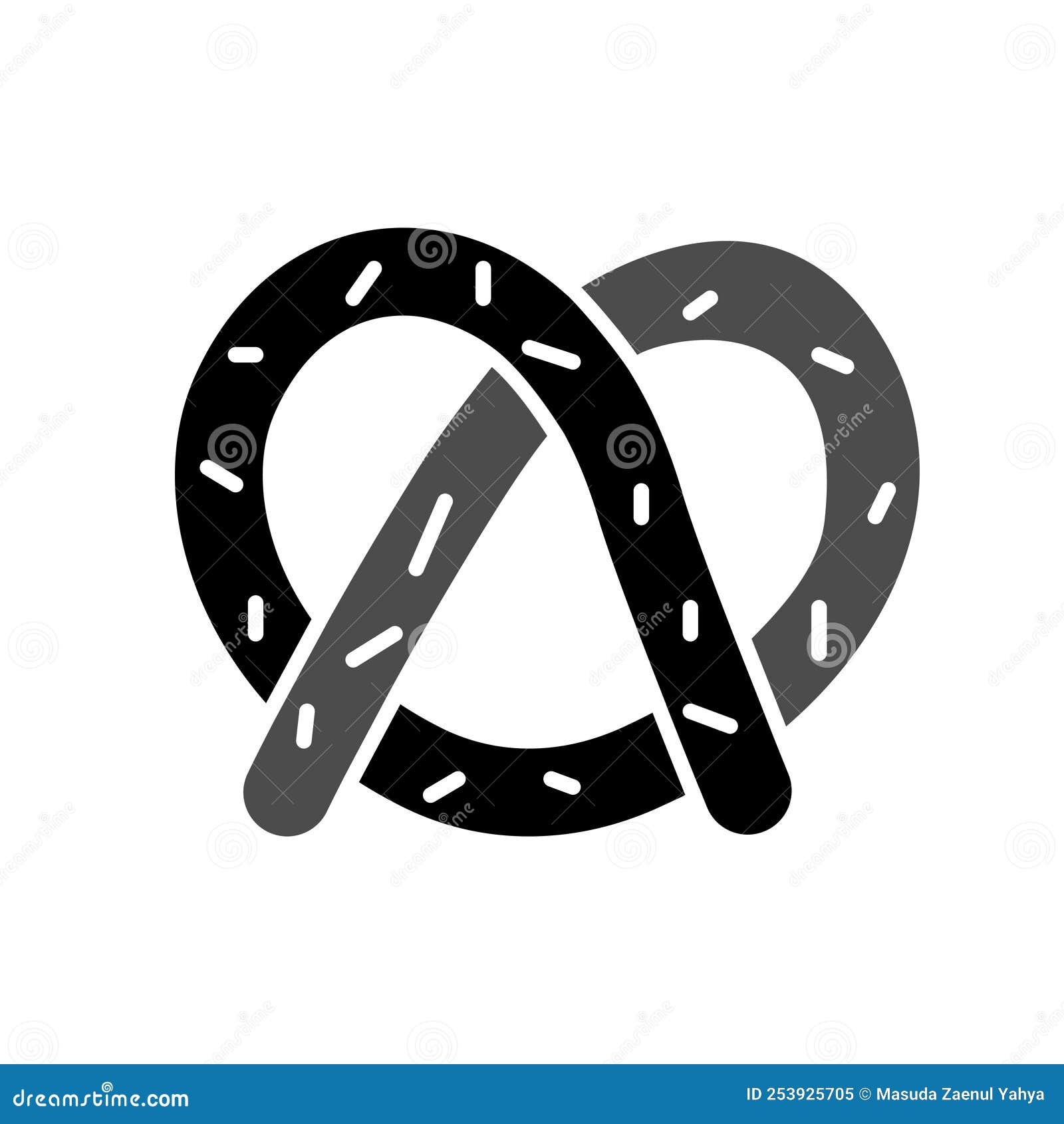 Illustration Vector Graphic of Pretzel Icon Stock Vector - Illustration ...