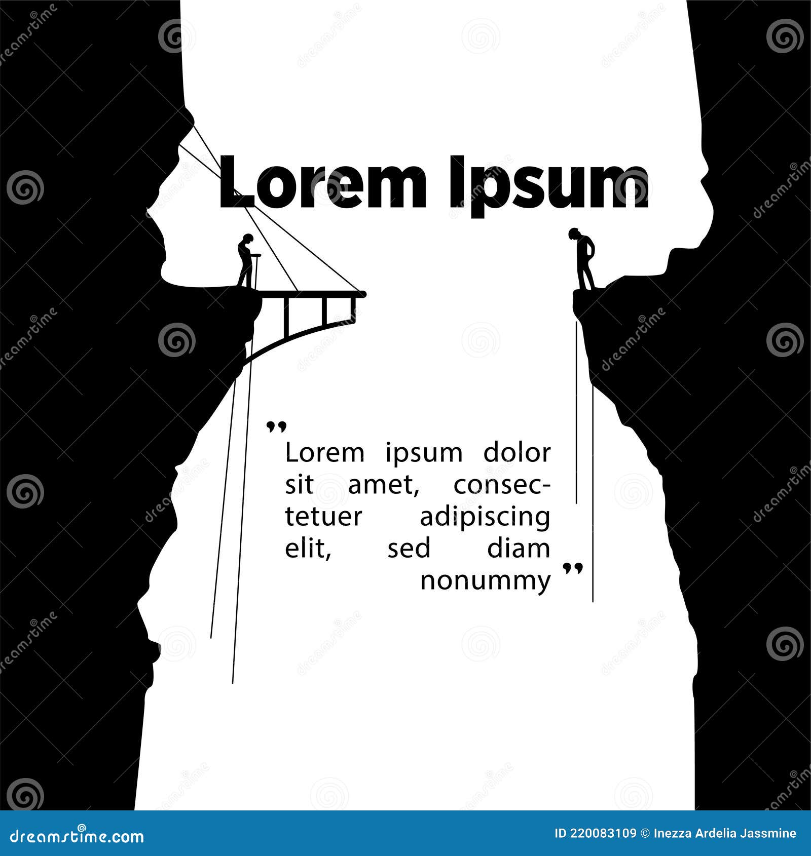 Illustration Vector Graphic of Ravine Stock Vector - Illustration of ...