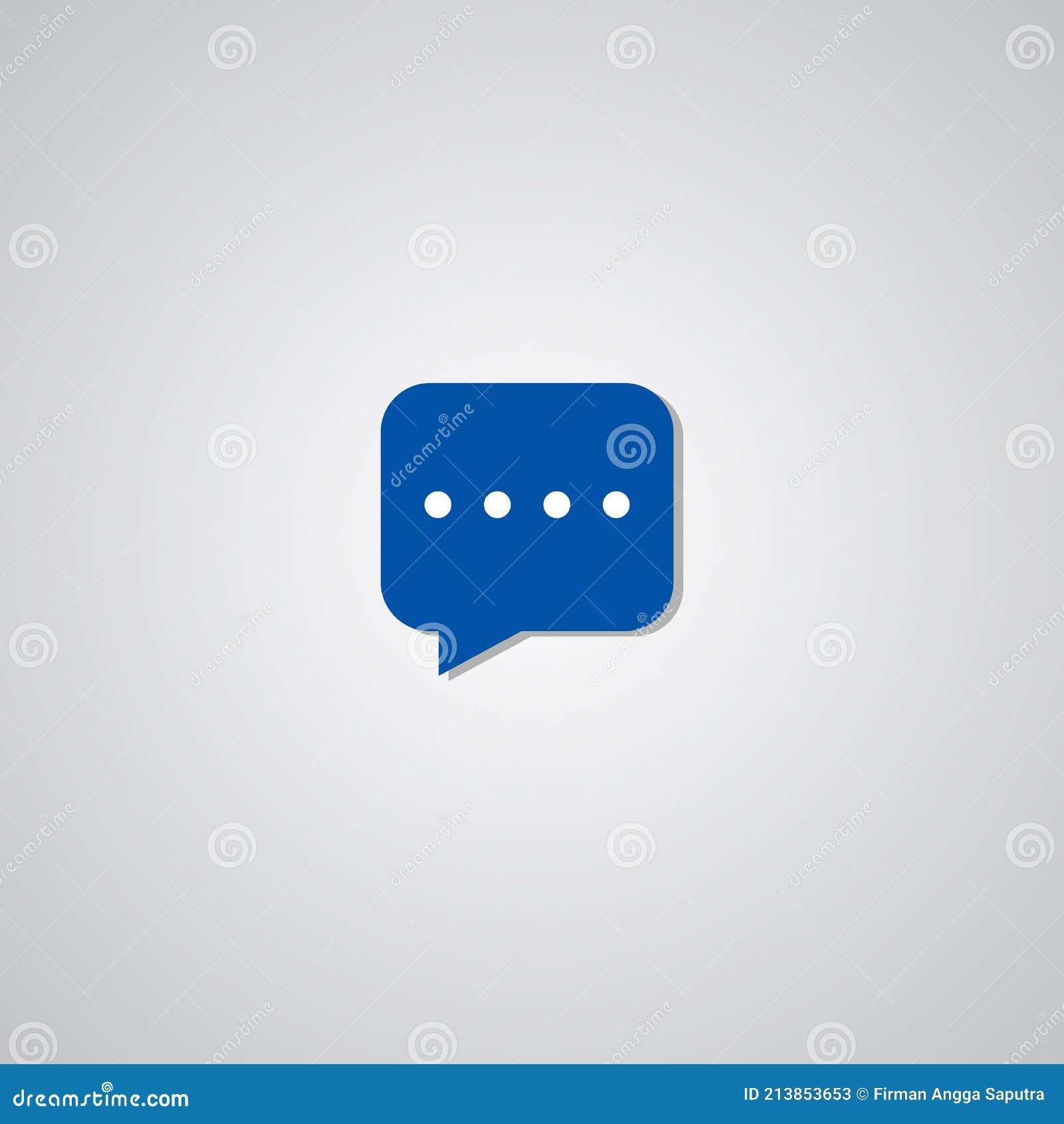 Illustration Vector Graphic of Rectangle Chat Logo Stock Vector ...