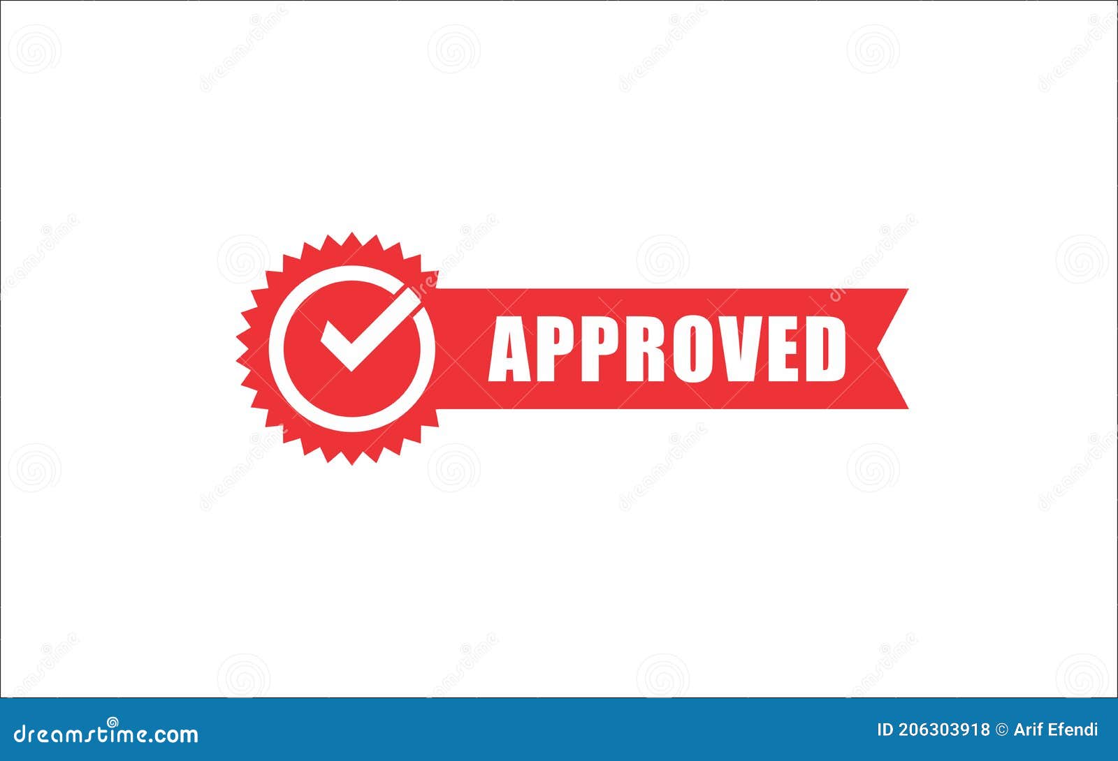 Illustration Vector Graphic of Red Stamp Approved Sign Design Template ...