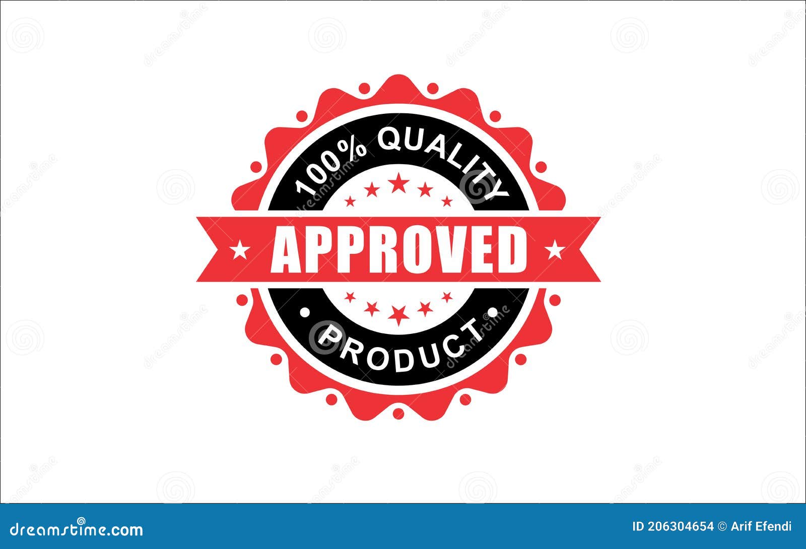 Illustration Vector Graphic of Red Stamp Approved Sign Design Template ...