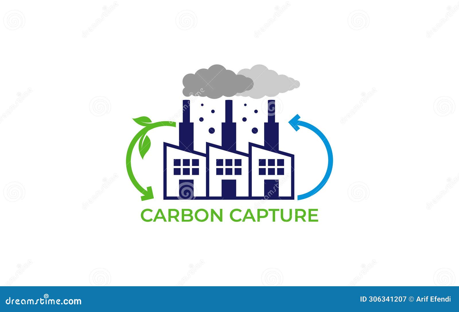 Illustration Vector Graphic of Reduce Carbon Emissions Environmental ...