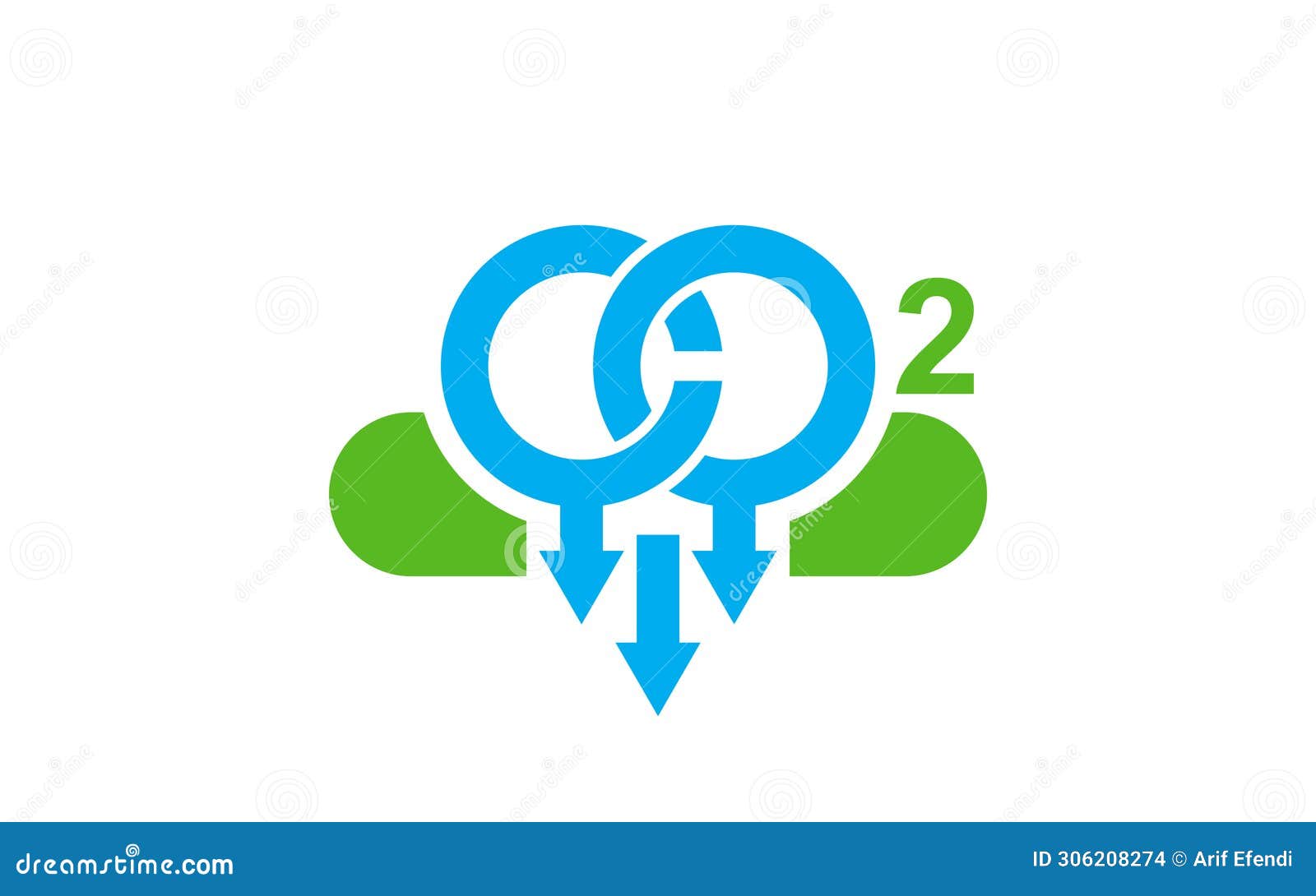 Illustration Vector Graphic of Reduce Carbon Emissions Environmental ...