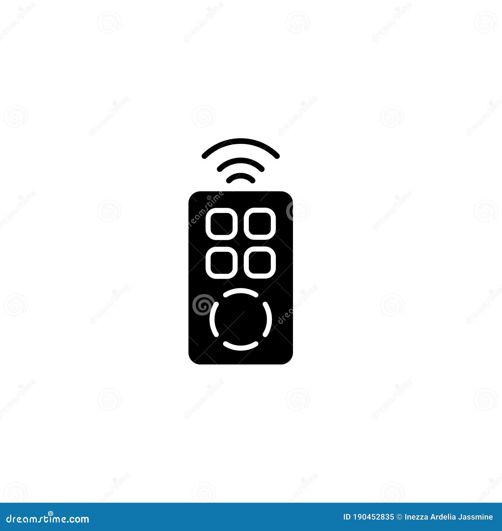 Illustration Vector Graphic of Remote Control Icon Template Stock ...