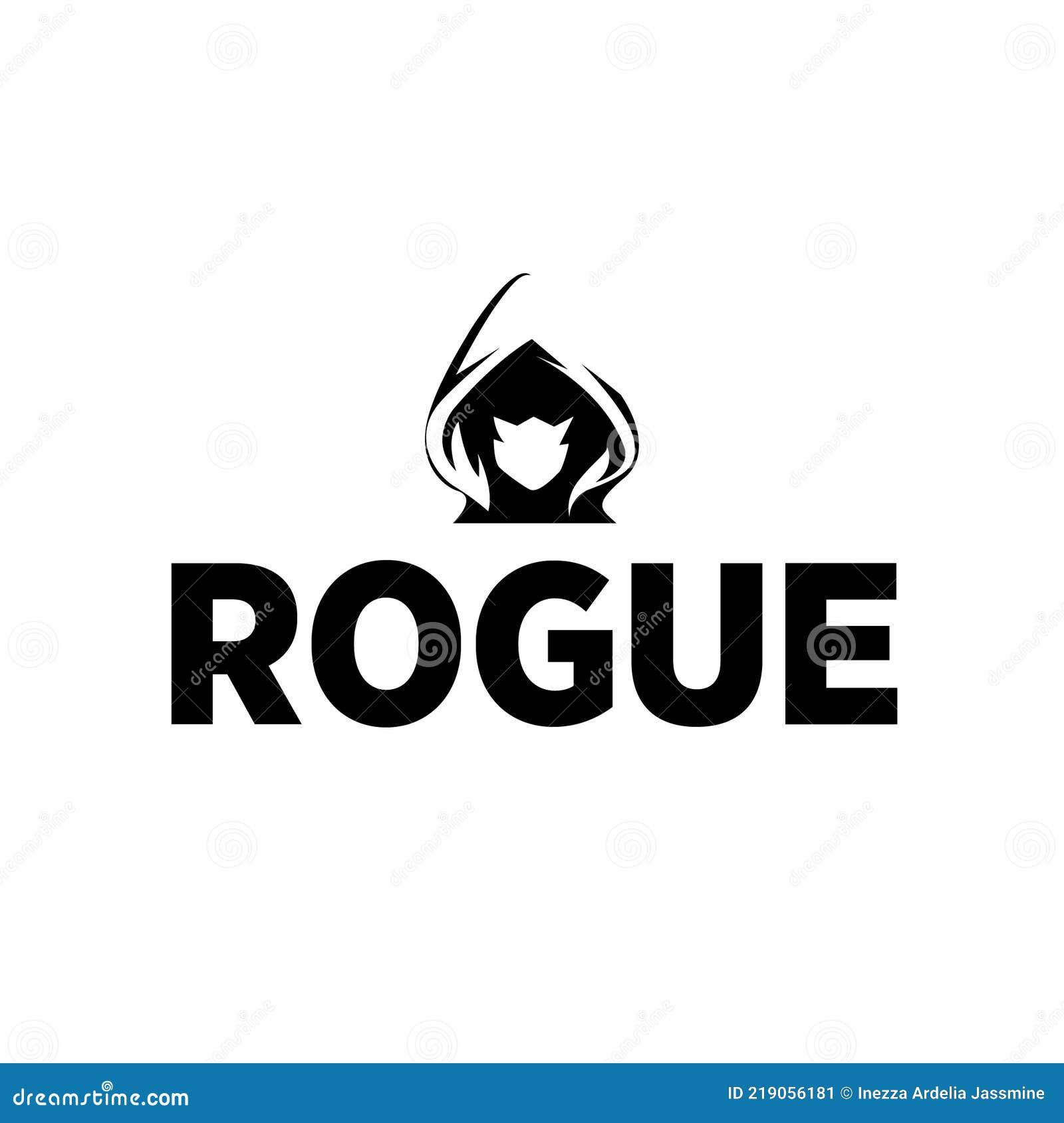 Illustration Vector Graphic of Rogue Logo Stock Vector - Illustration ...