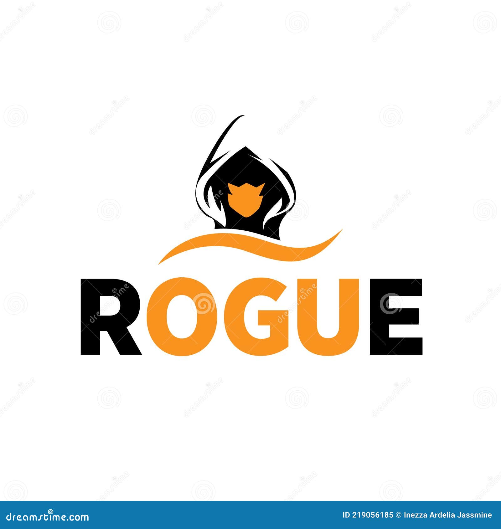 Illustration Vector Graphic of Rogue Logo Stock Vector - Illustration ...