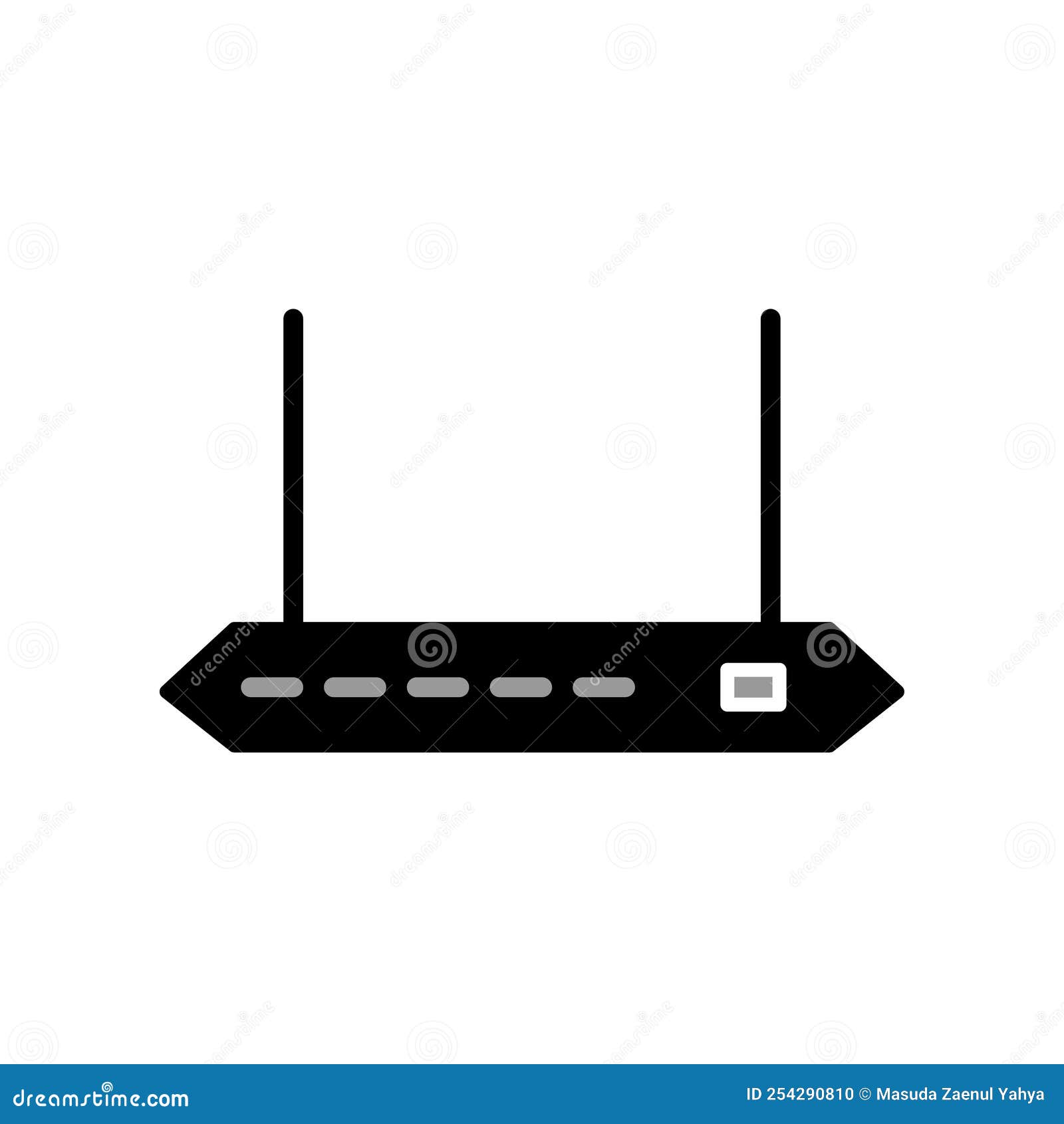 Illustration Vector Graphic of Router Icon Stock Vector - Illustration ...