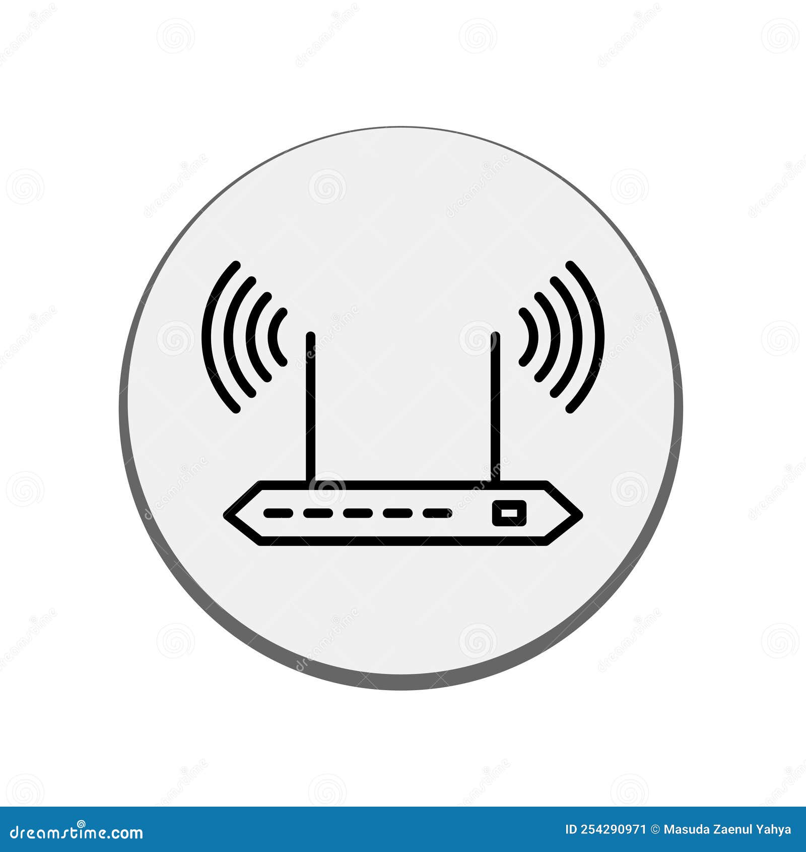 Illustration Vector Graphic of Router Icon Stock Vector - Illustration ...