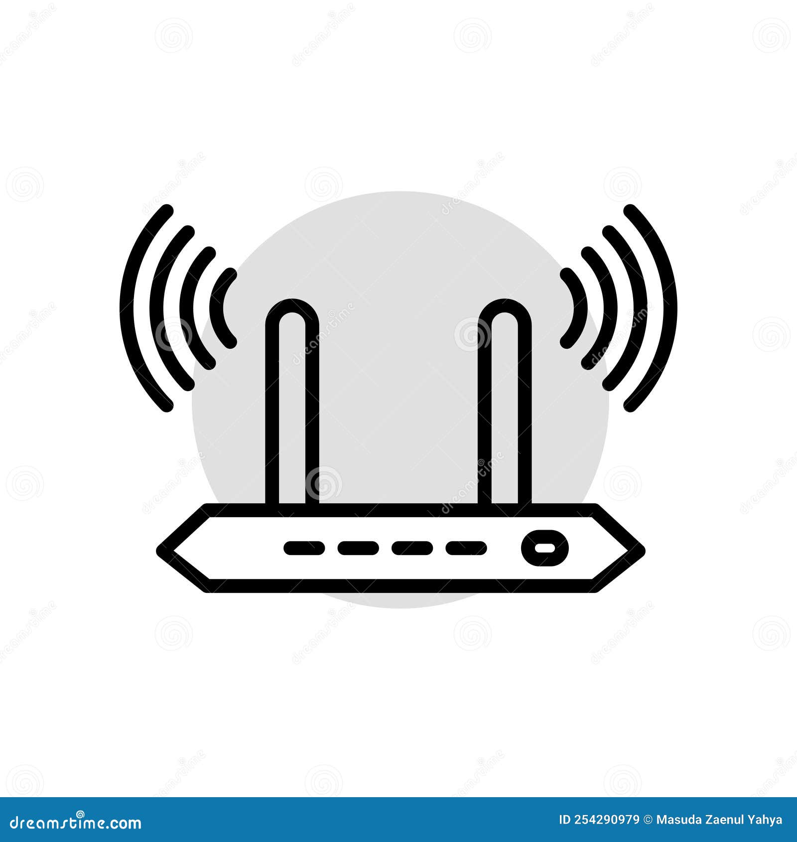 Illustration Vector Graphic of Router Icon Stock Vector - Illustration ...