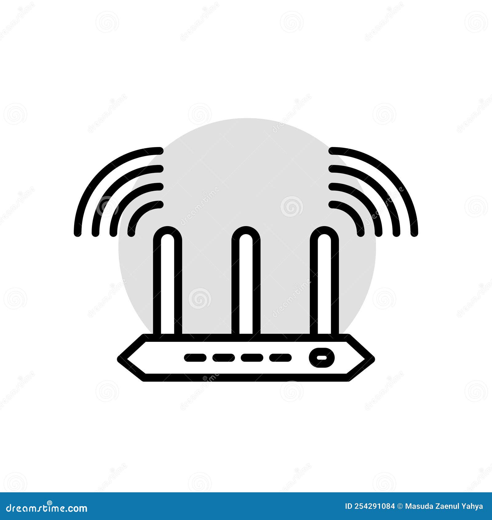 Illustration Vector Graphic of Router Icon Stock Vector - Illustration ...