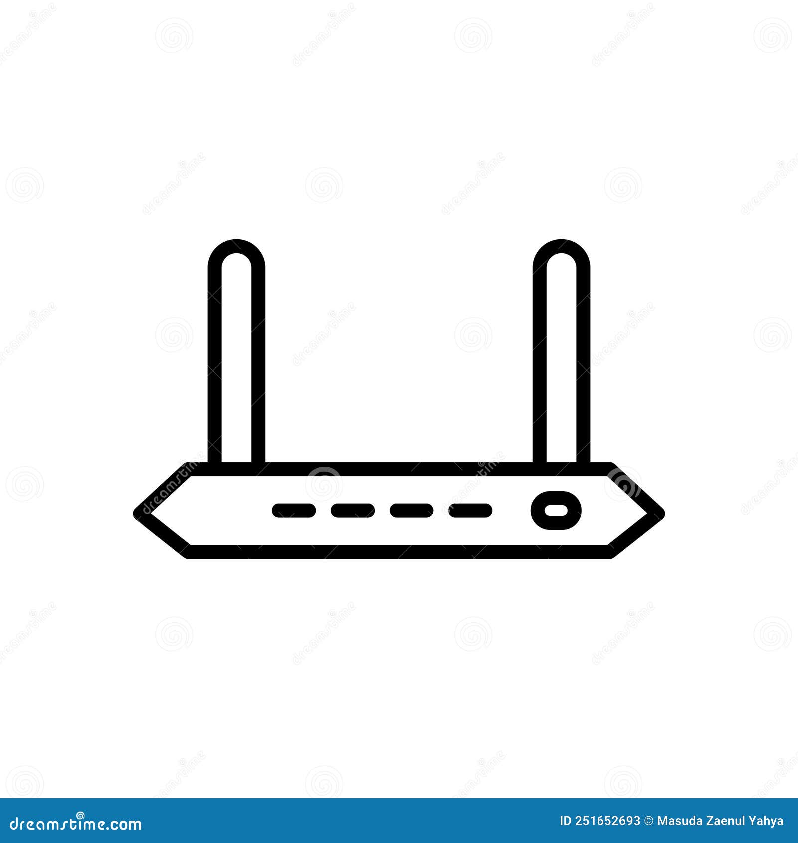Illustration Vector Graphic of Router Icon Stock Vector - Illustration ...
