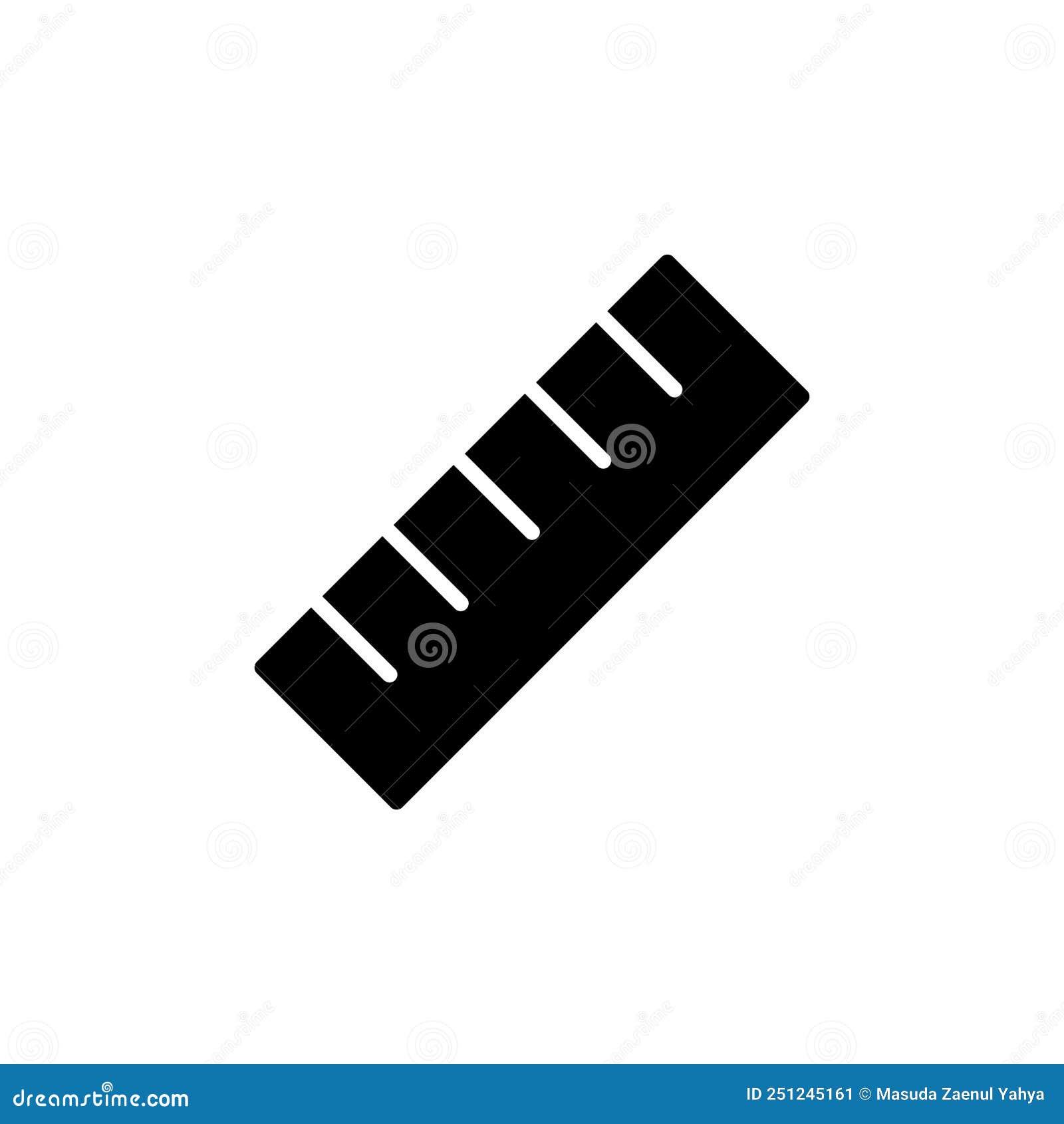 Illustration Vector Graphic of Ruler Icon Stock Vector - Illustration ...