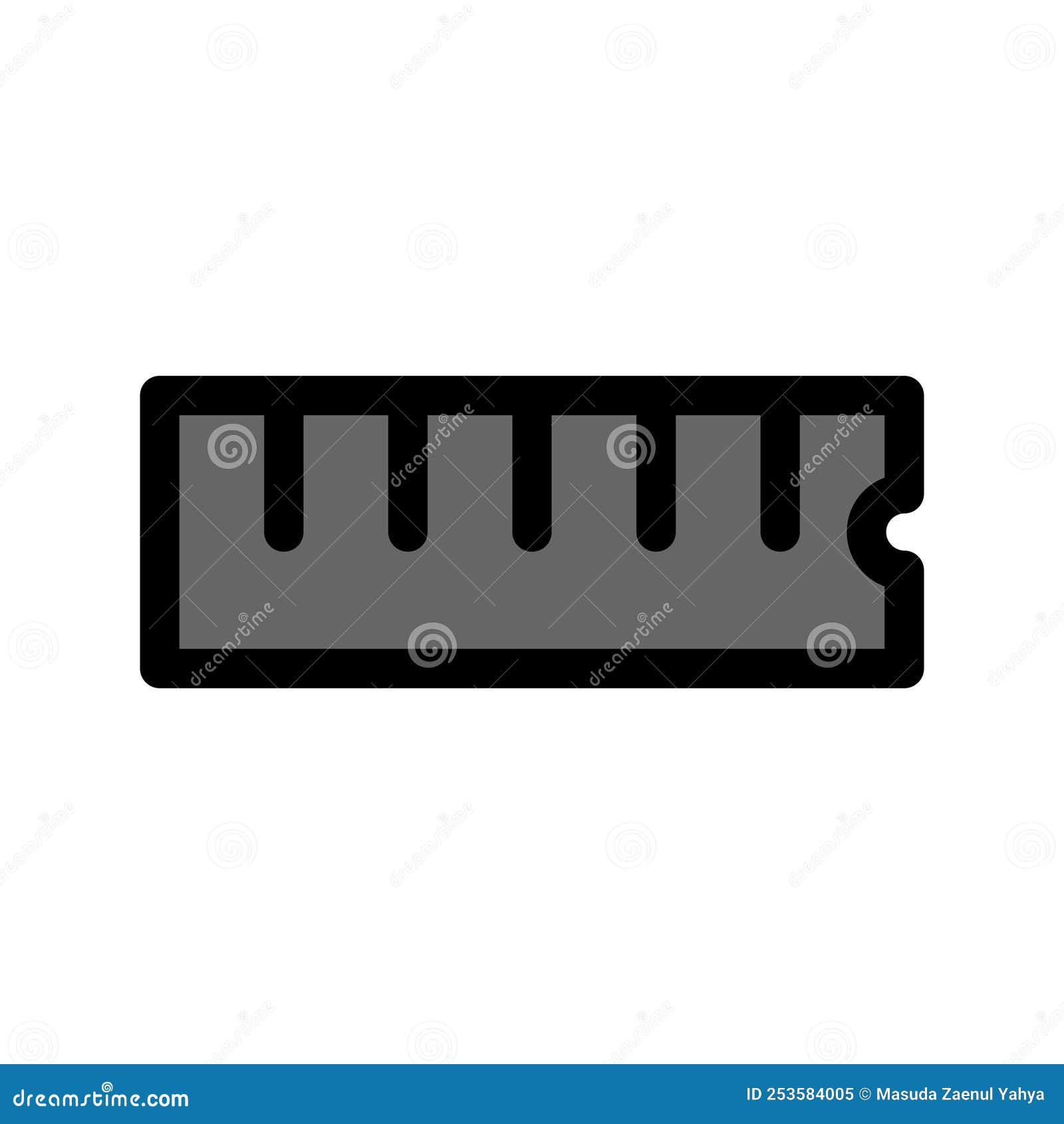 Illustration Vector Graphic of Ruler Icon Stock Vector - Illustration ...
