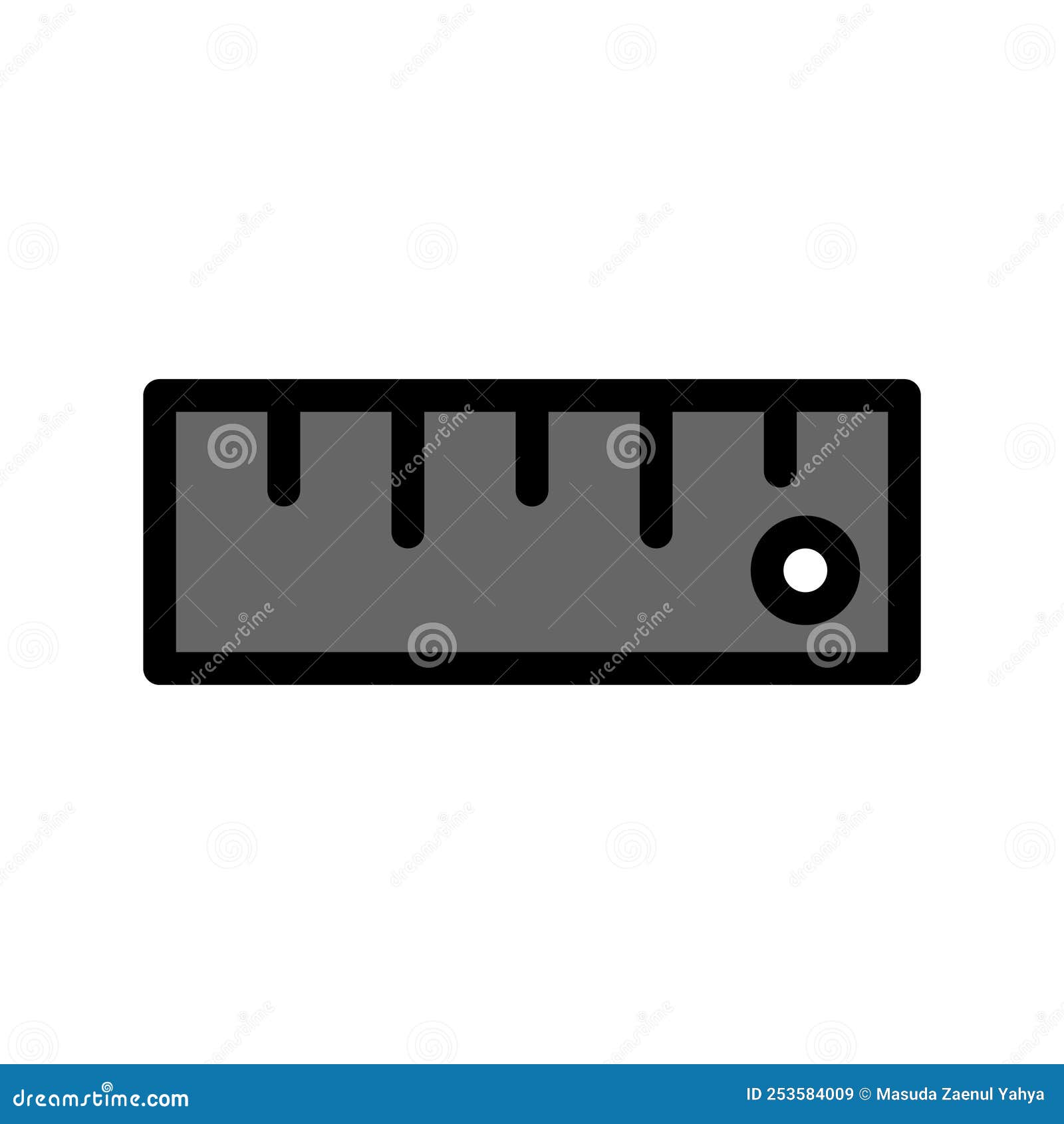 Illustration Vector Graphic of Ruler Icon Stock Vector - Illustration ...